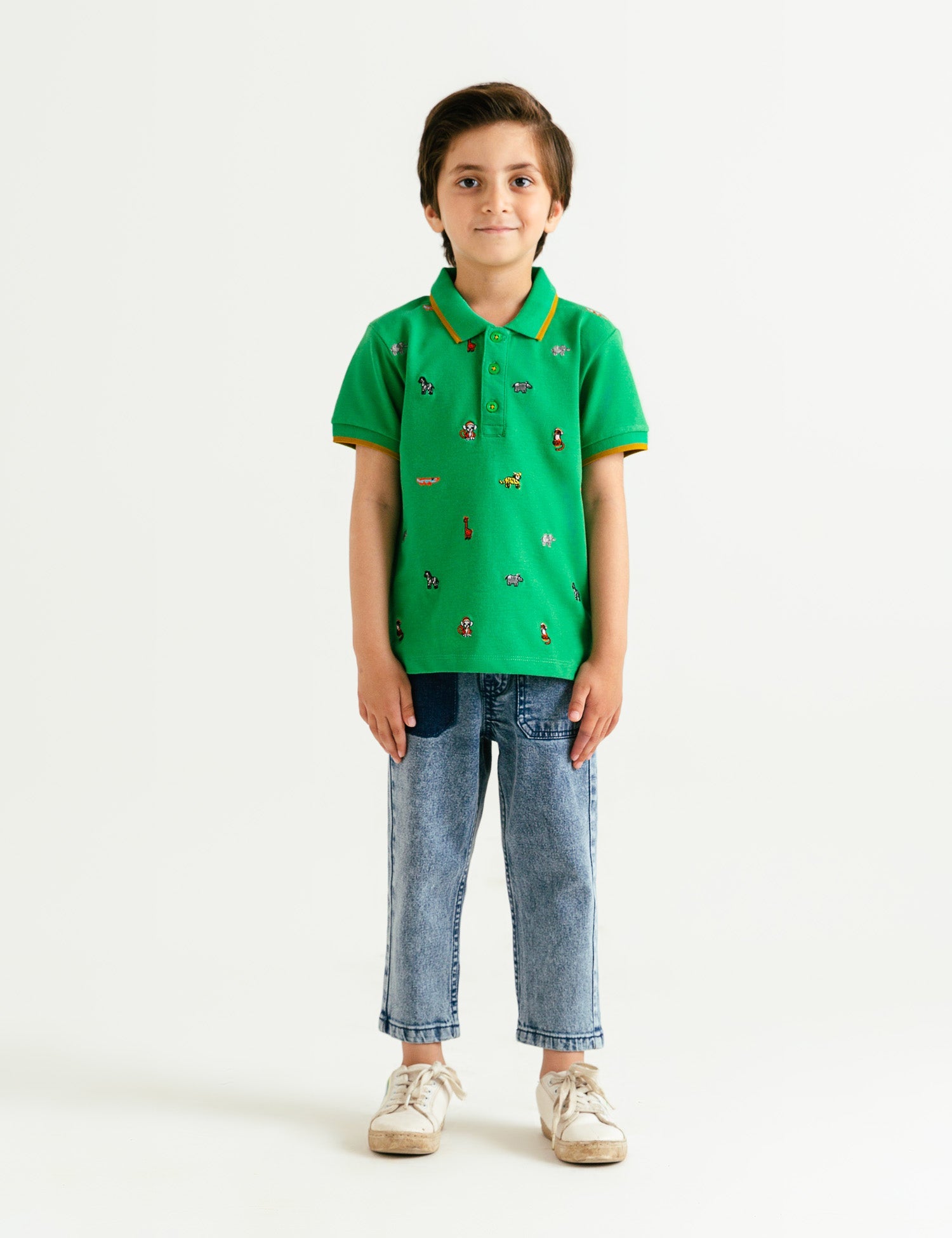 EMBROIDERED PIQUE POLO – BEECHTREE