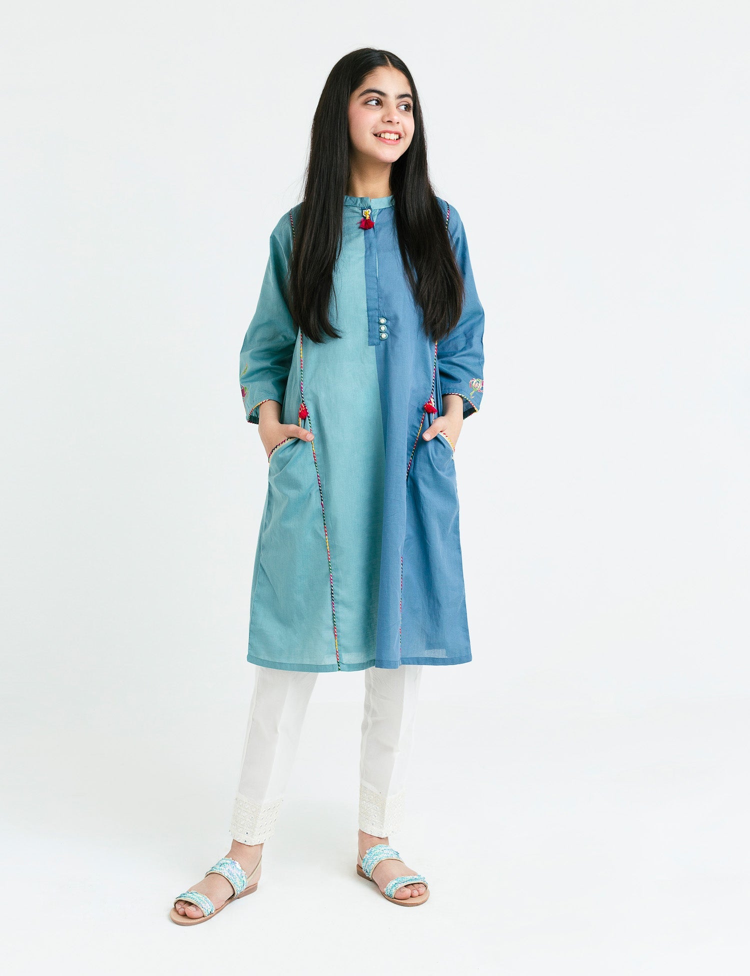 COLOR BLOCKING TUNIC – BEECHTREE