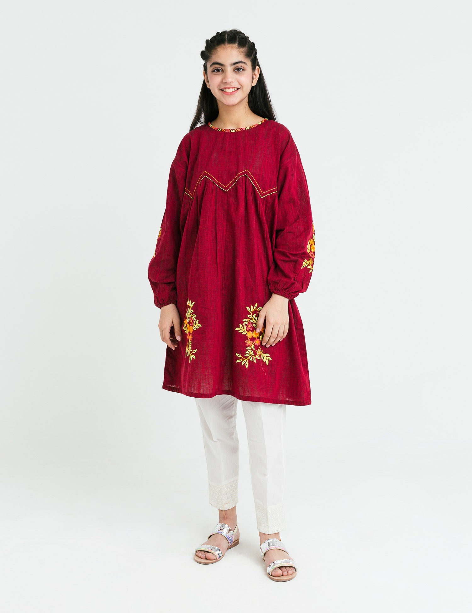 STYLIZED MUTLI Embroidered TUNIC – BEECHTREE