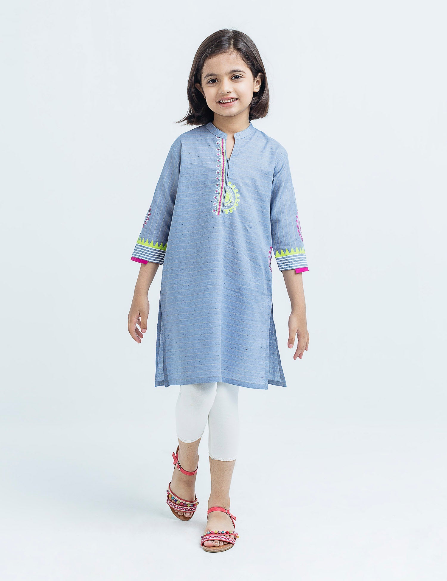 Block printed kurta – BEECHTREE
