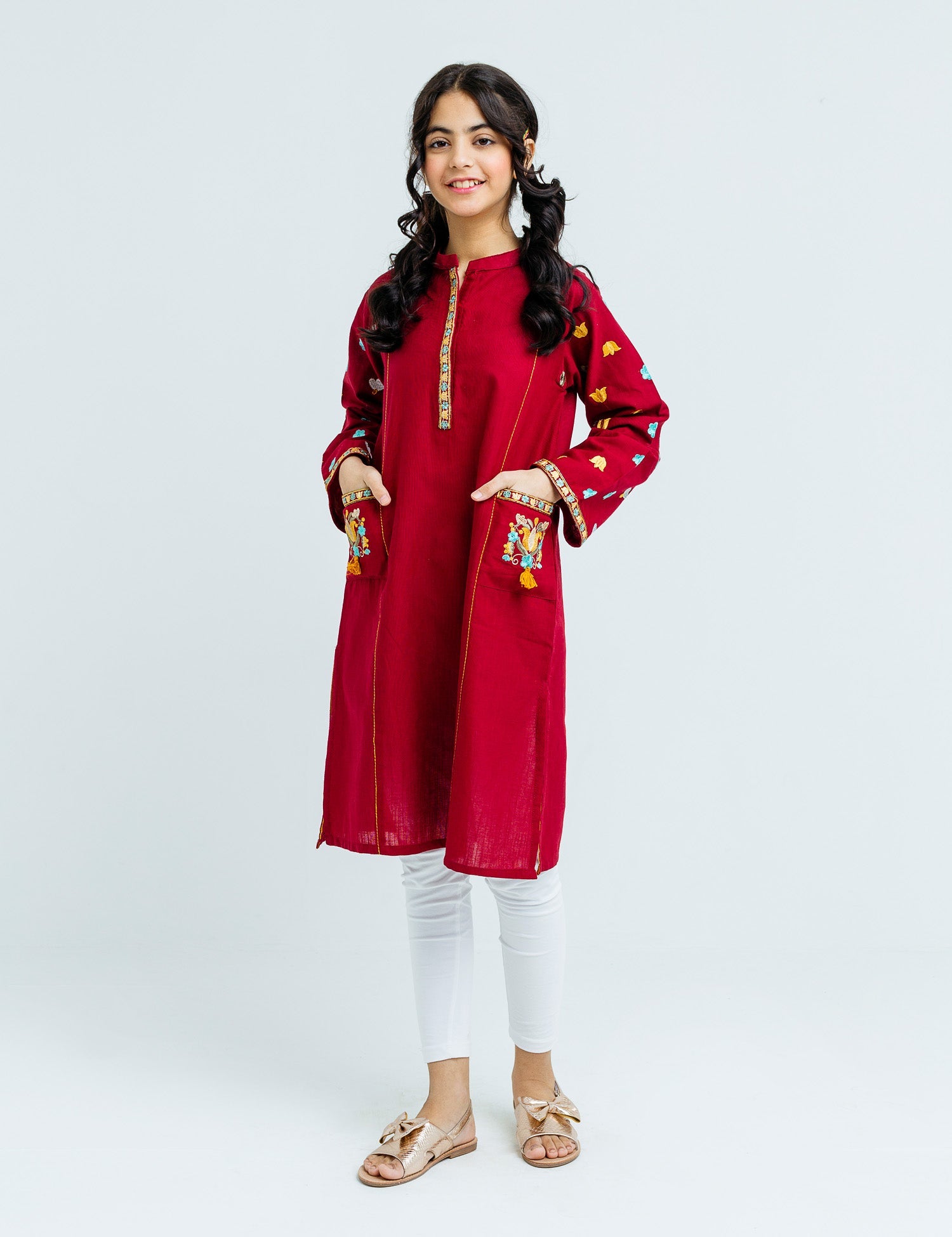 Pocket Embroidered Tunic – BEECHTREE
