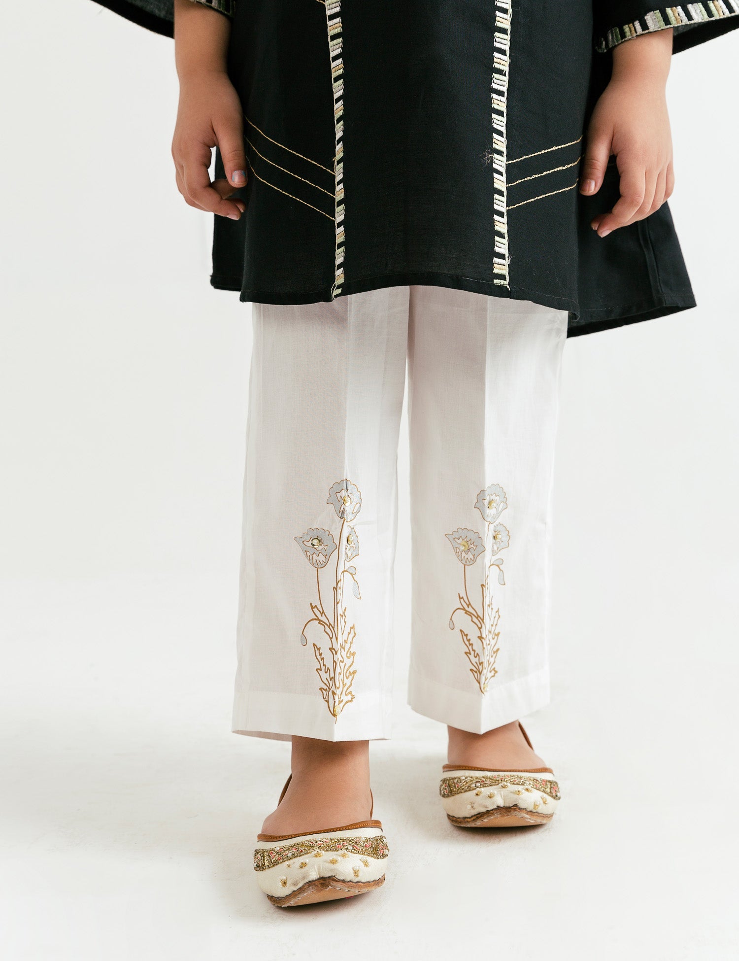 BLOCK PRINTED HEM TROUSER – BEECHTREE