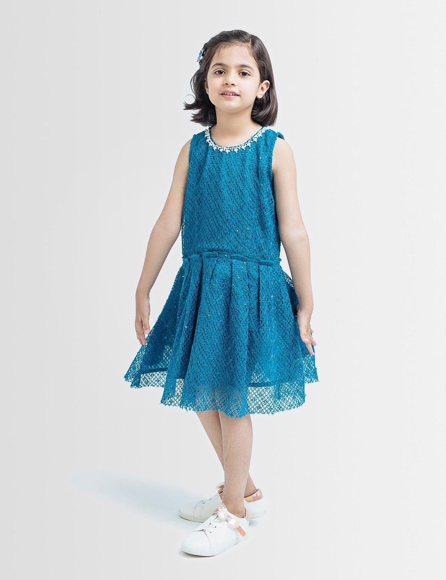 SEQUIN NET DRESS – BEECHTREE