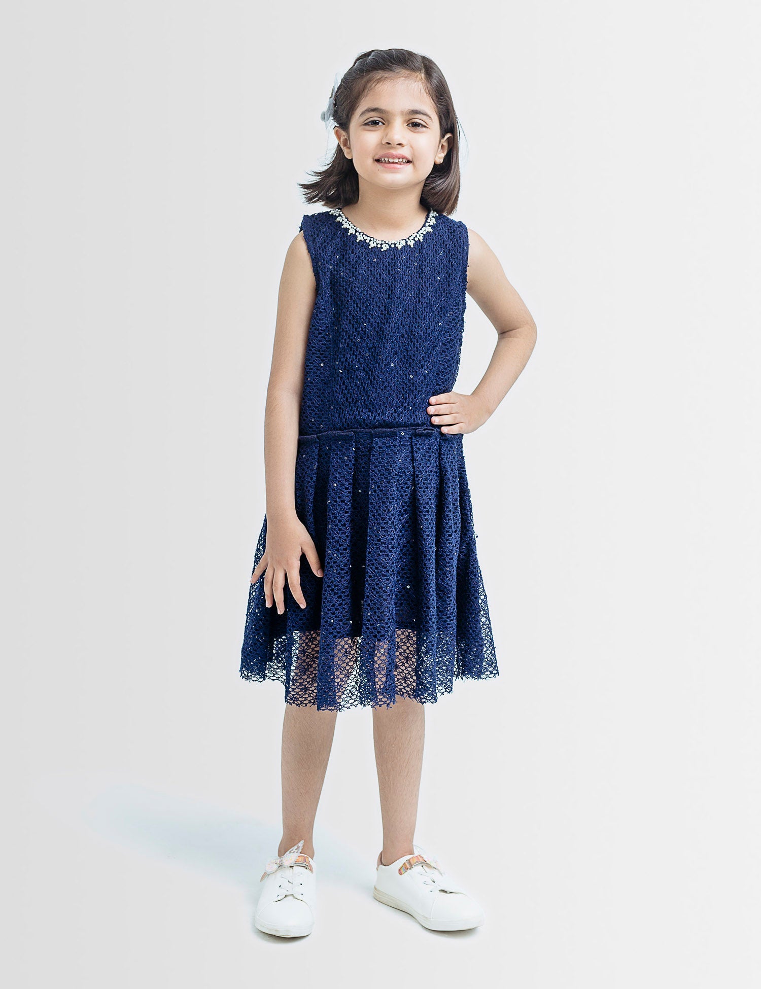 SEQUIN NET DRESS – BEECHTREE