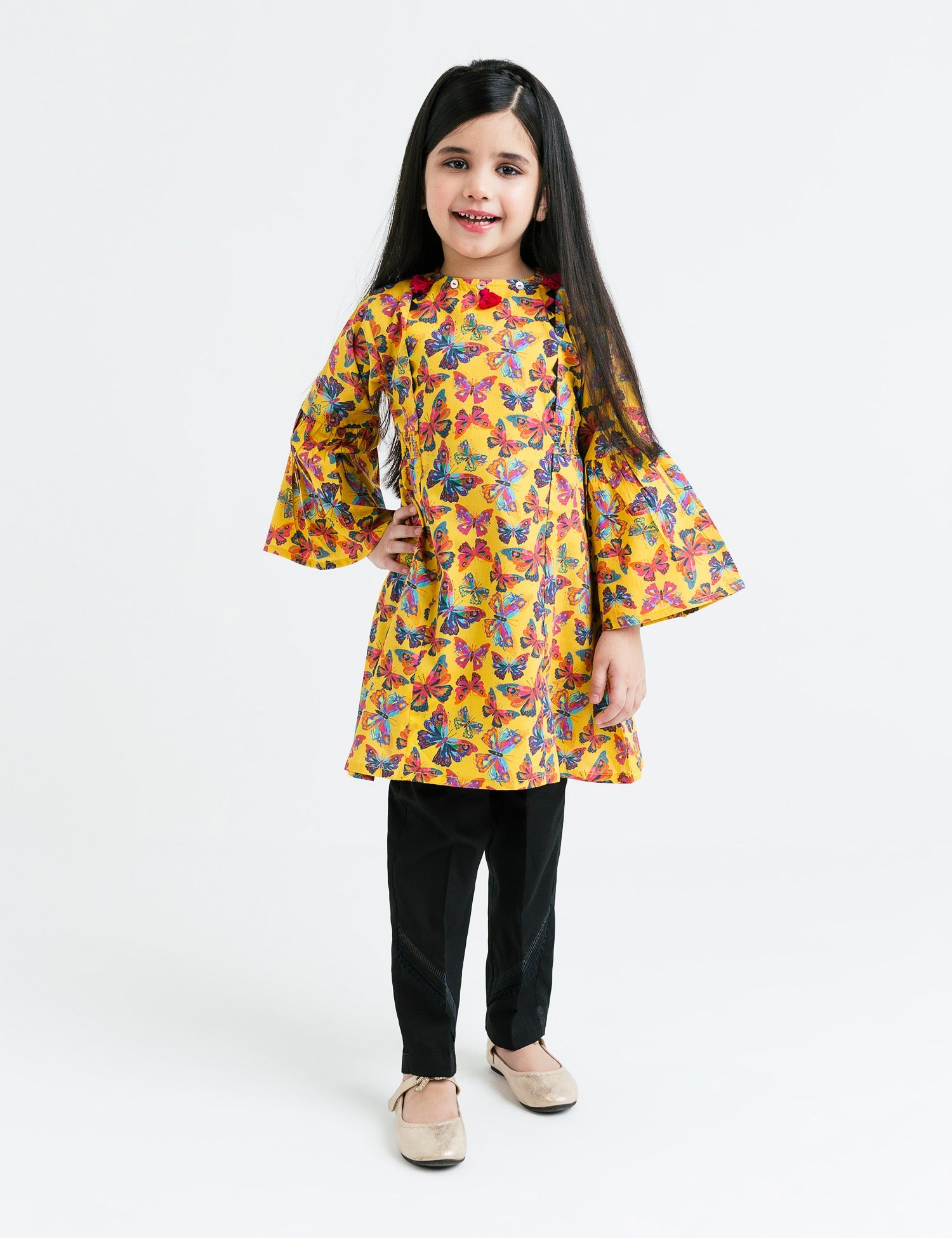 Butterfly Printed Tunic – BEECHTREE