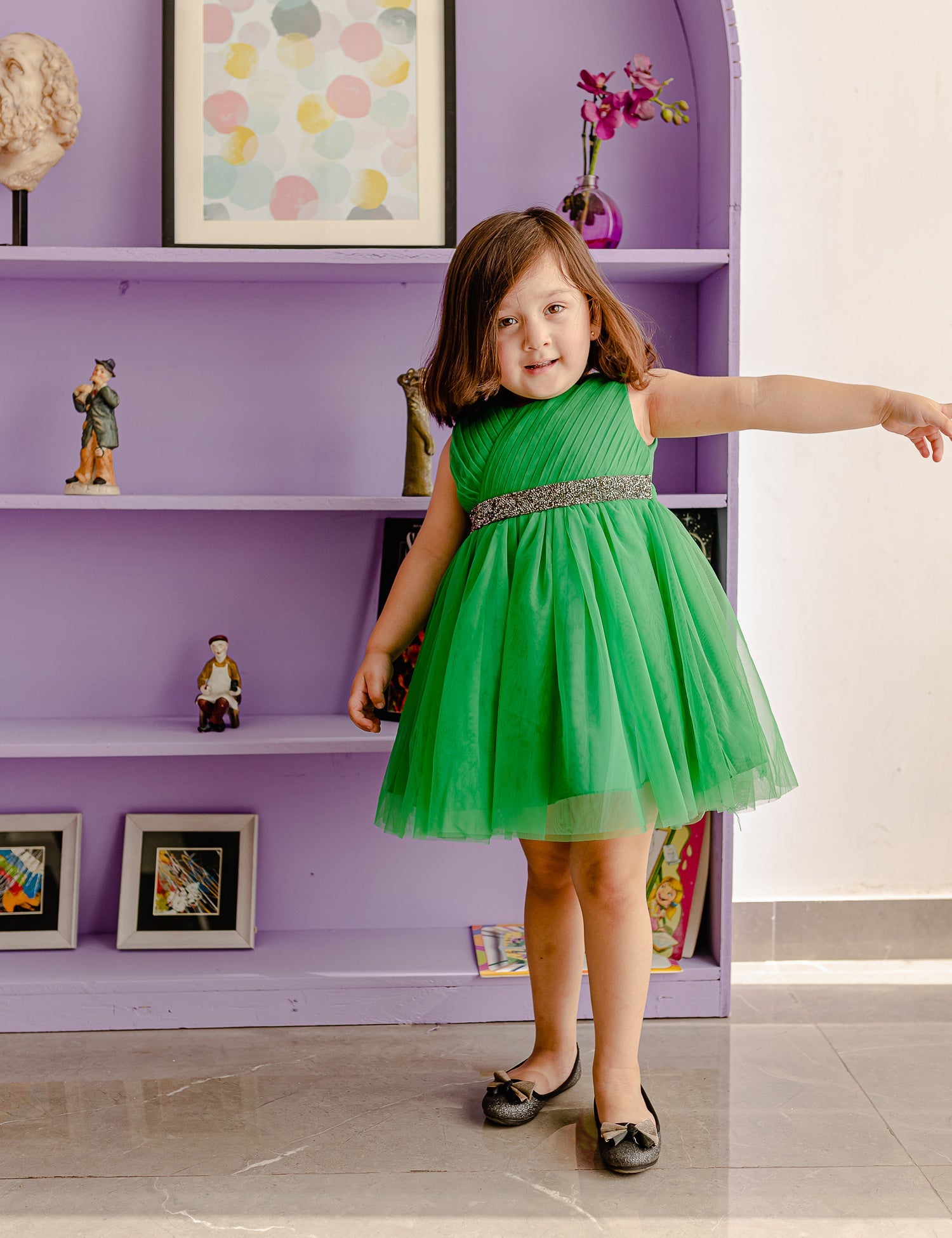 Sequin Belt Dress – BEECHTREE