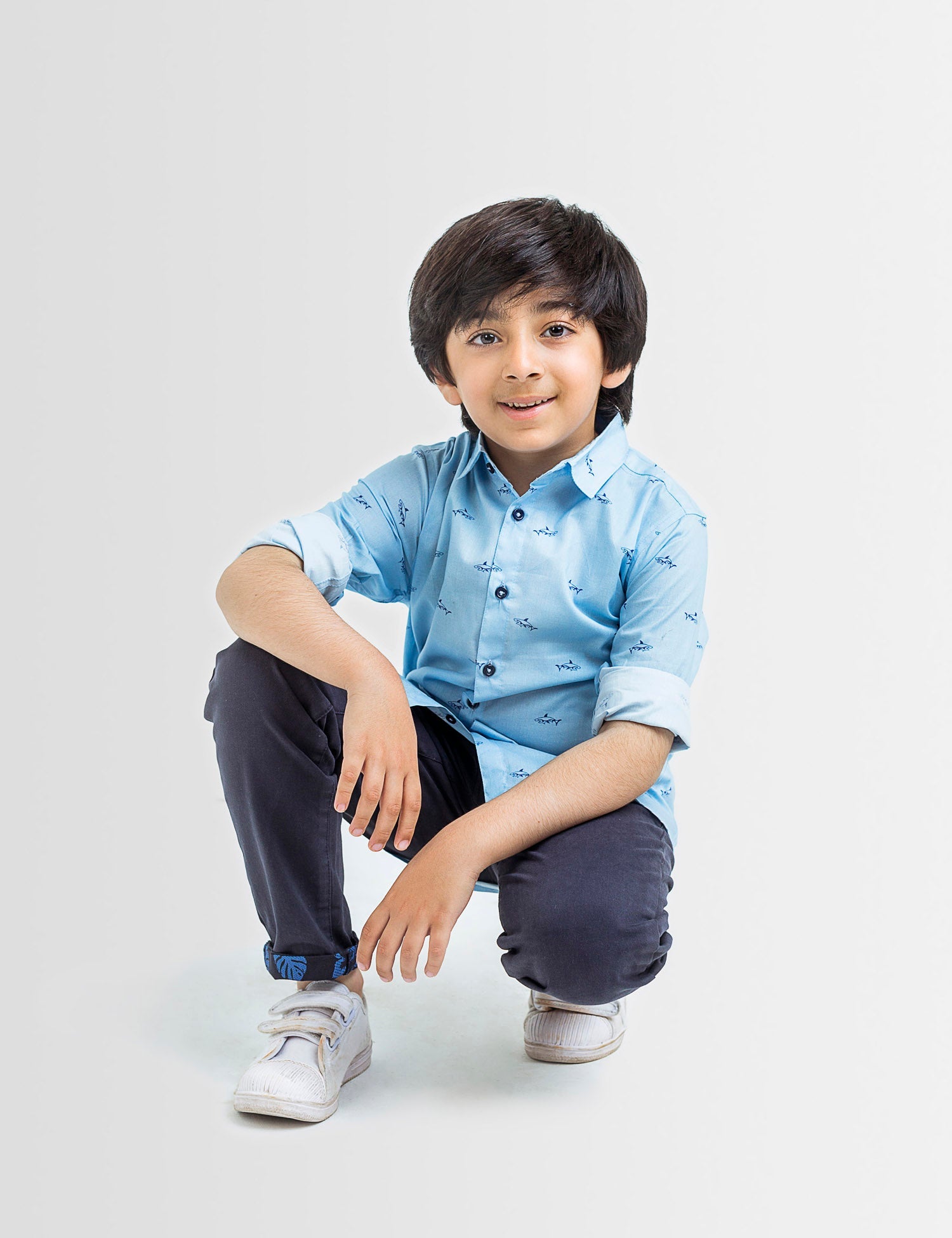 Printed Button Down Shirt – BEECHTREE