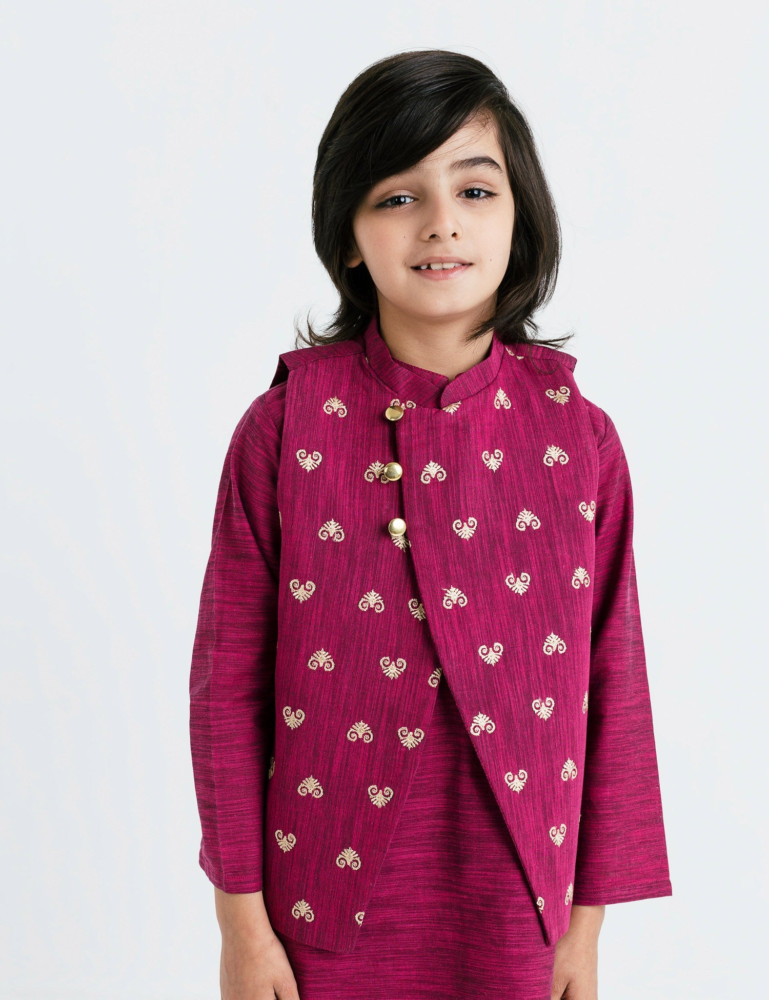All Over Embroidered Waistcoat – BEECHTREE