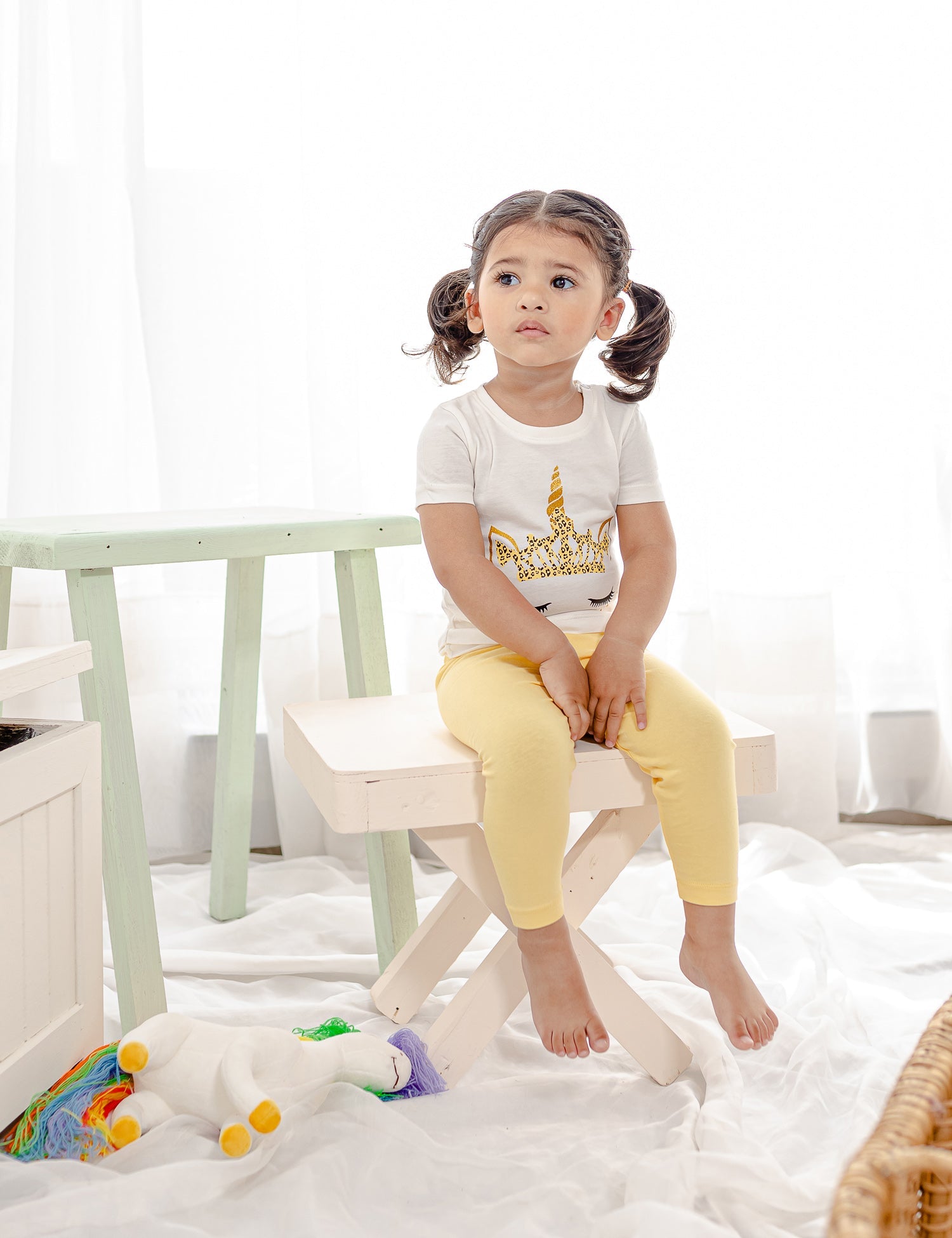 2 PIECE Unicorn Top And Tights Set – BEECHTREE