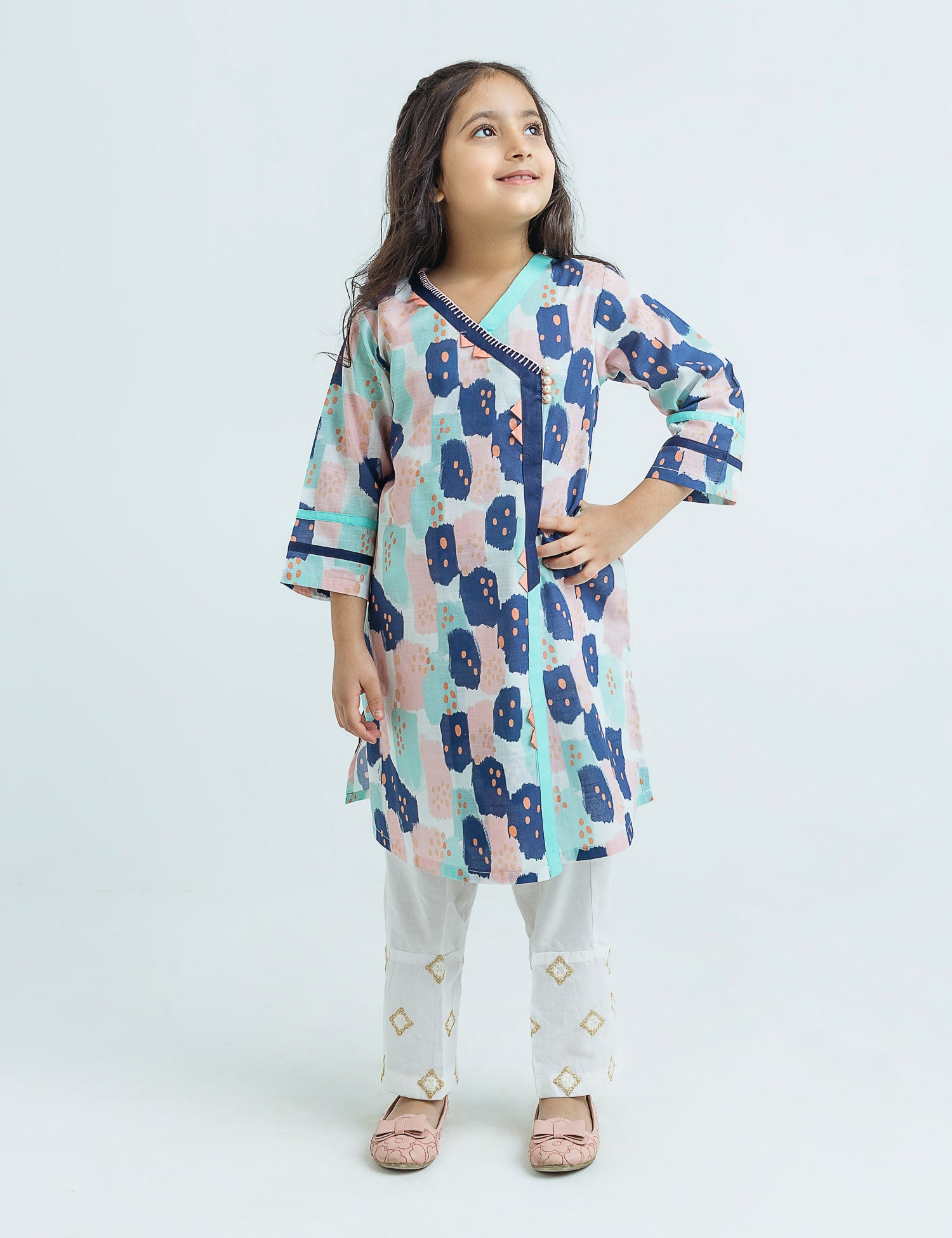Abstract Digital printed tunic – BEECHTREE