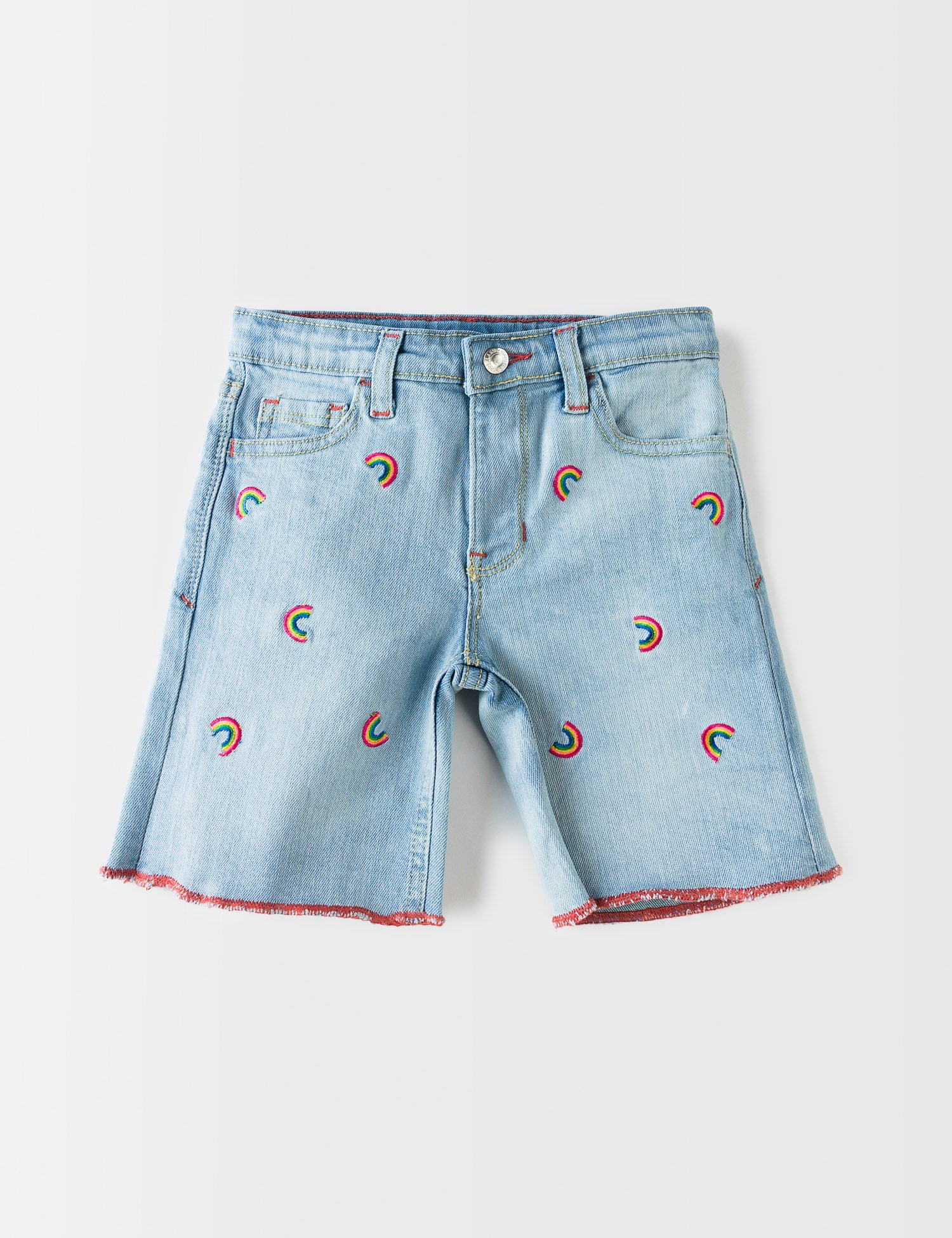Embroidered Denim shorts – BEECHTREE