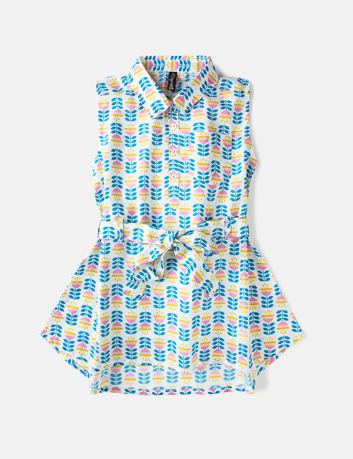 Floral Poplin Button Down Dress – BEECHTREE