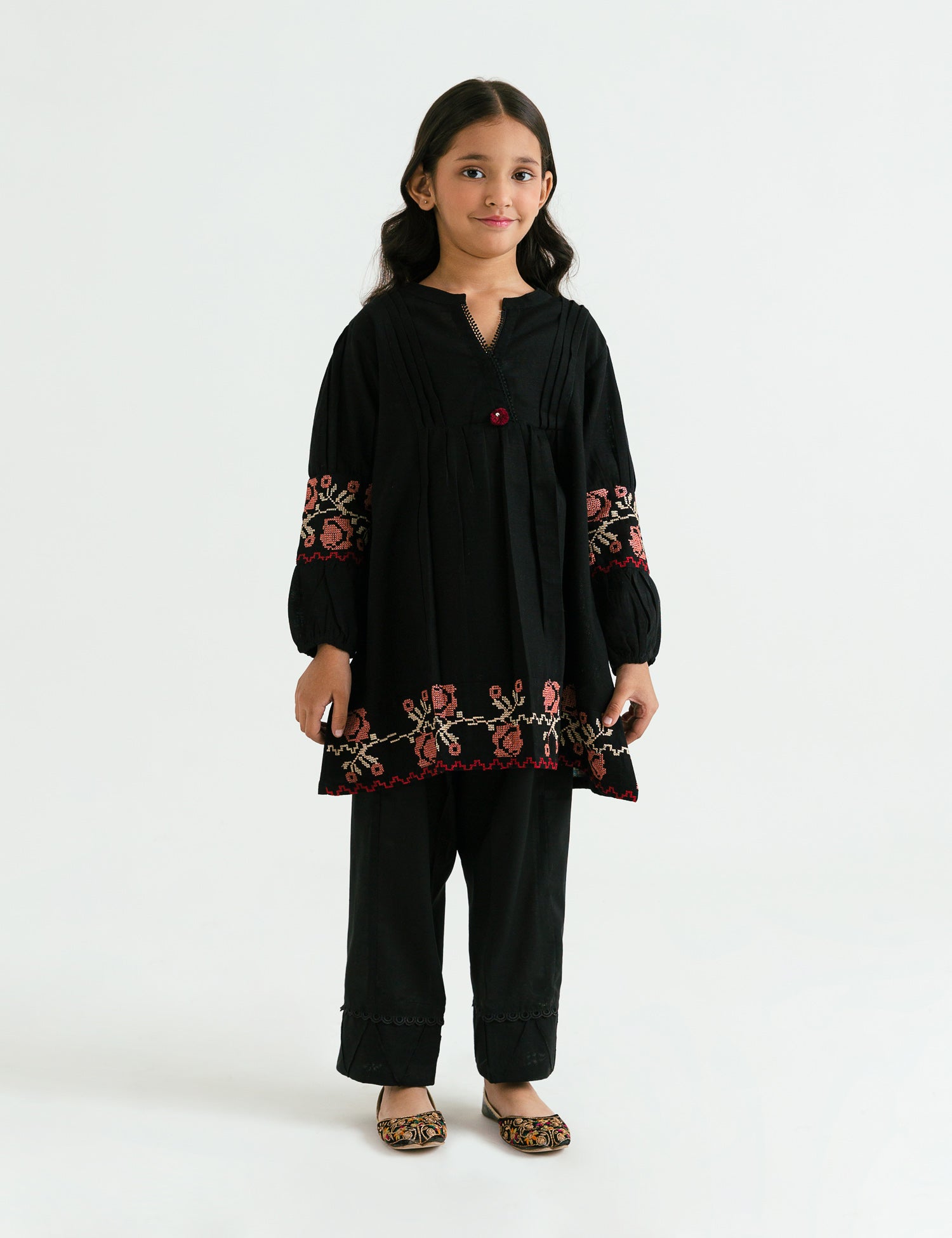 CROSS STITCH Embroidered TUNIC – BEECHTREE