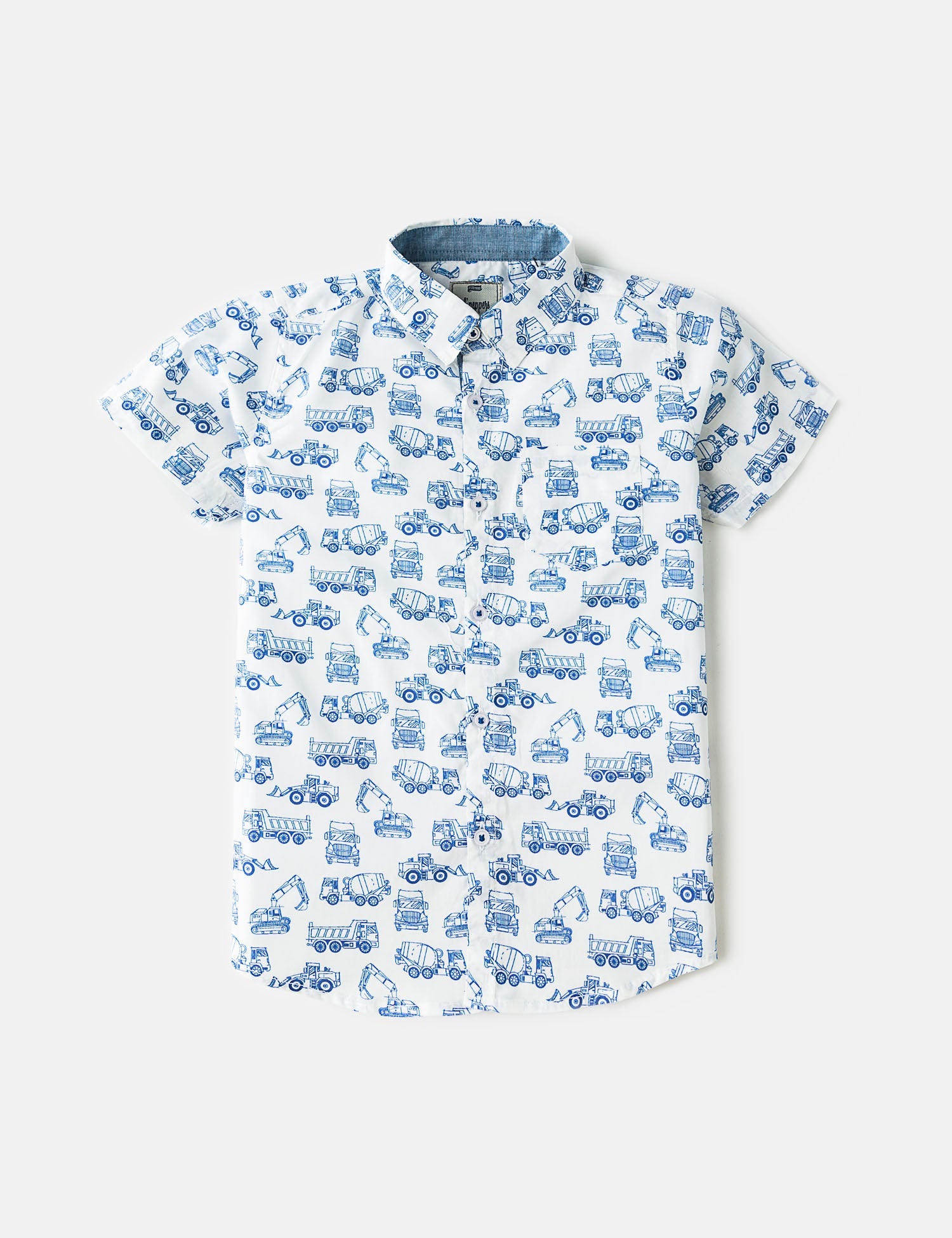 Printed Button Down Shirt – BEECHTREE