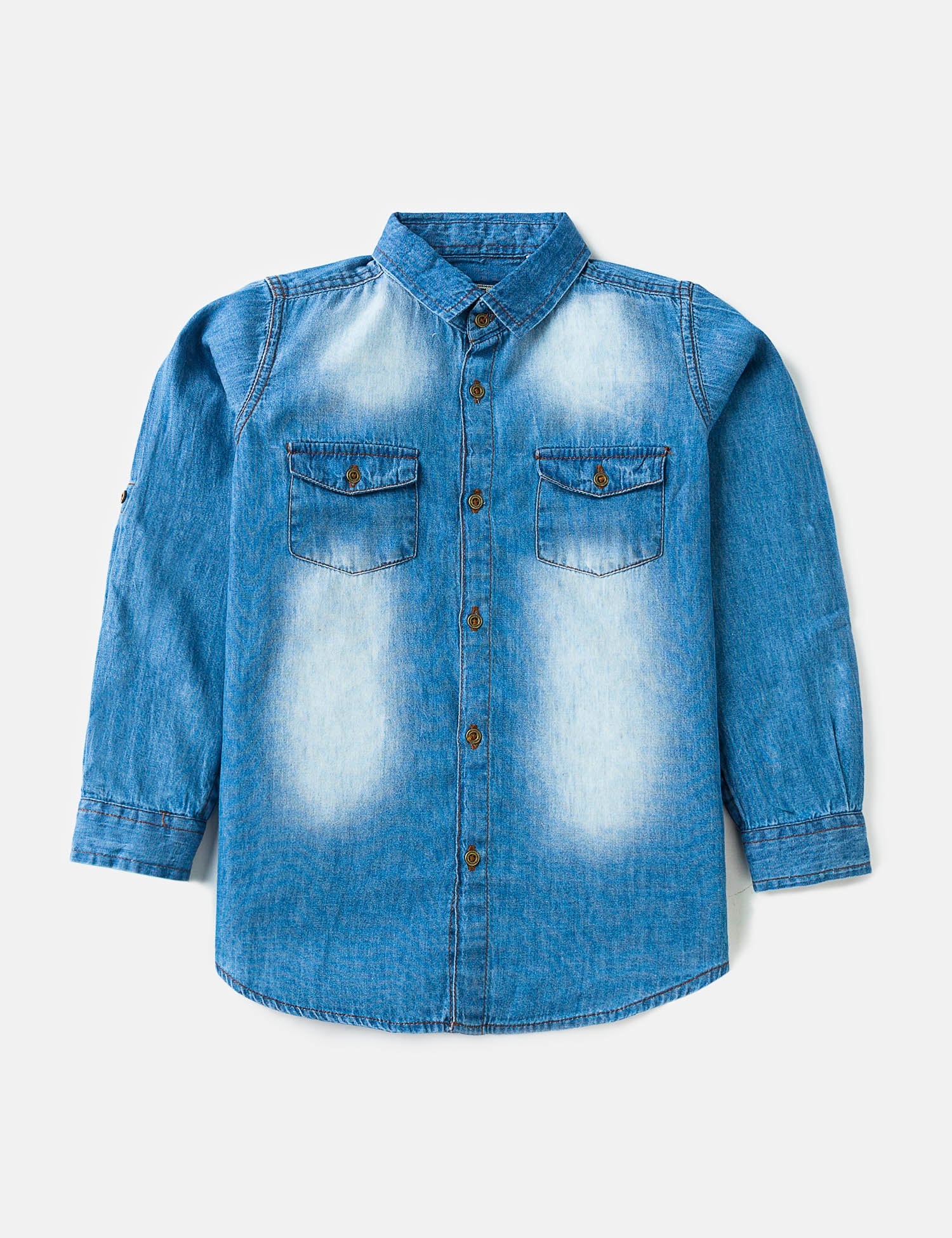 Denim Button Down Shirt – BEECHTREE