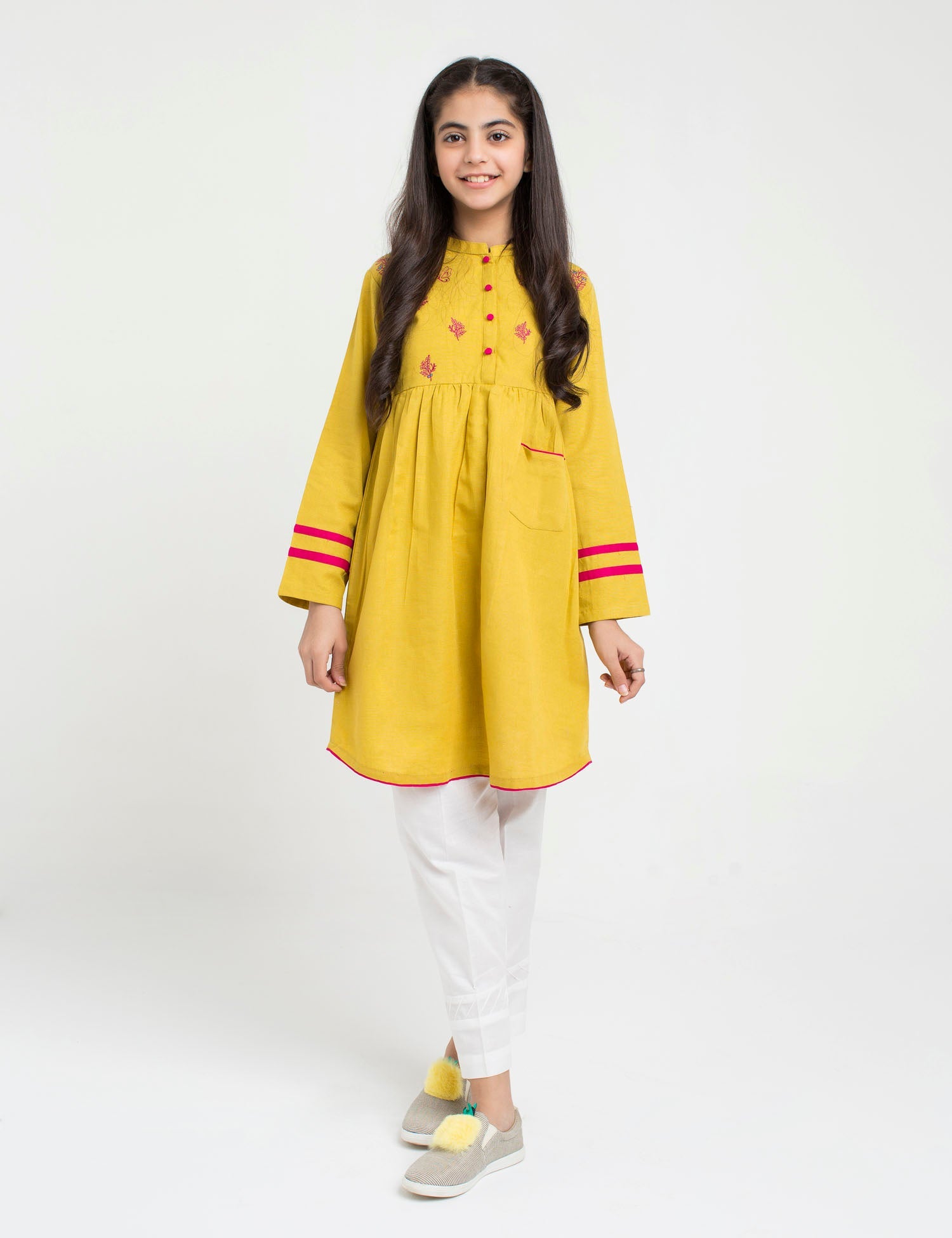 Butterfly Embroidered Tunic – BEECHTREE