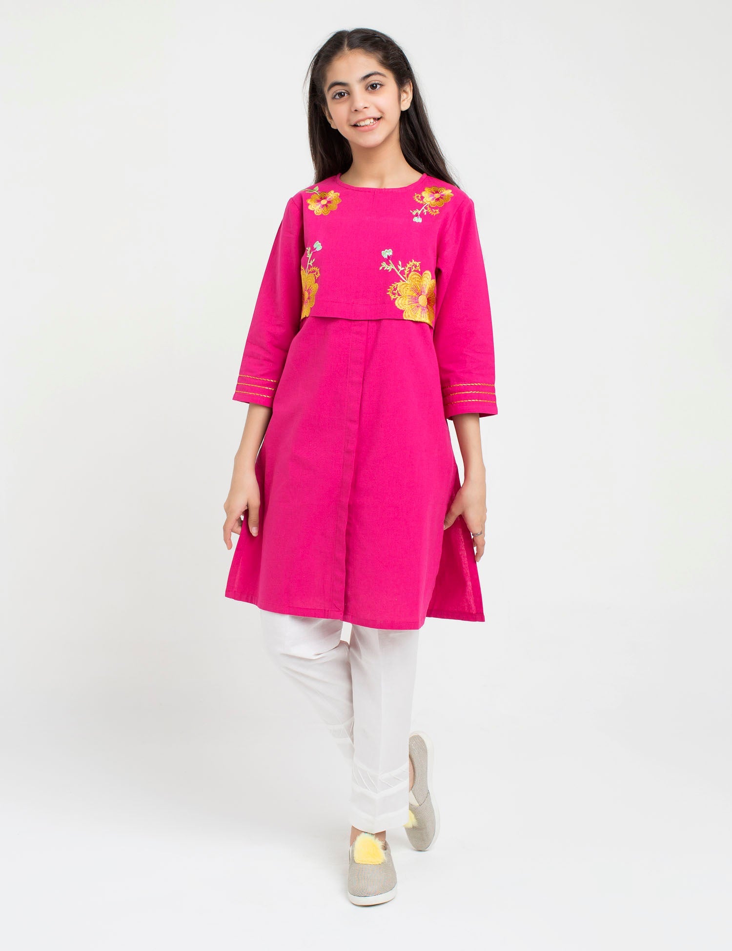 Floral Embroidered Tunic – BEECHTREE