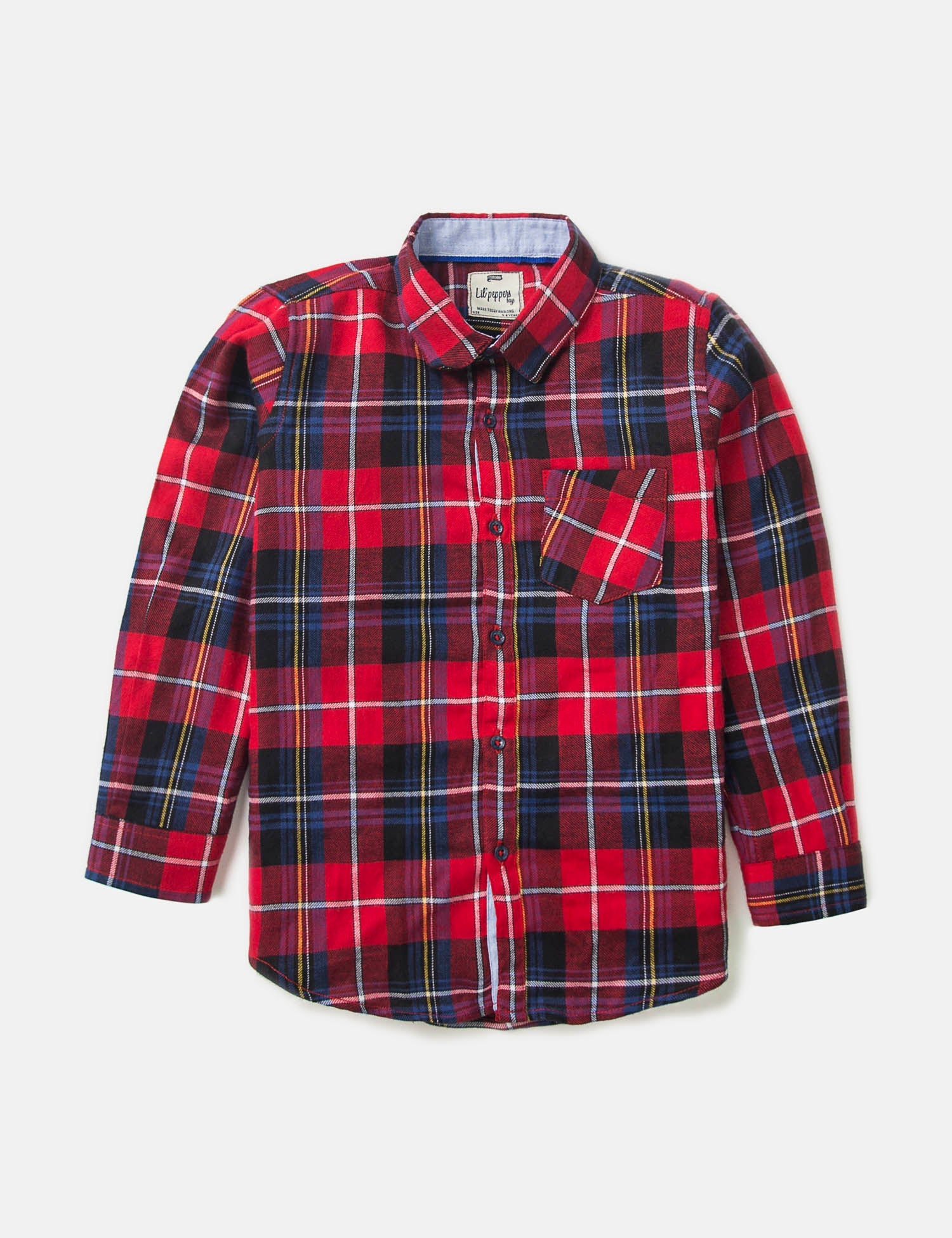 Plaid Button-Front Shirt – BEECHTREE