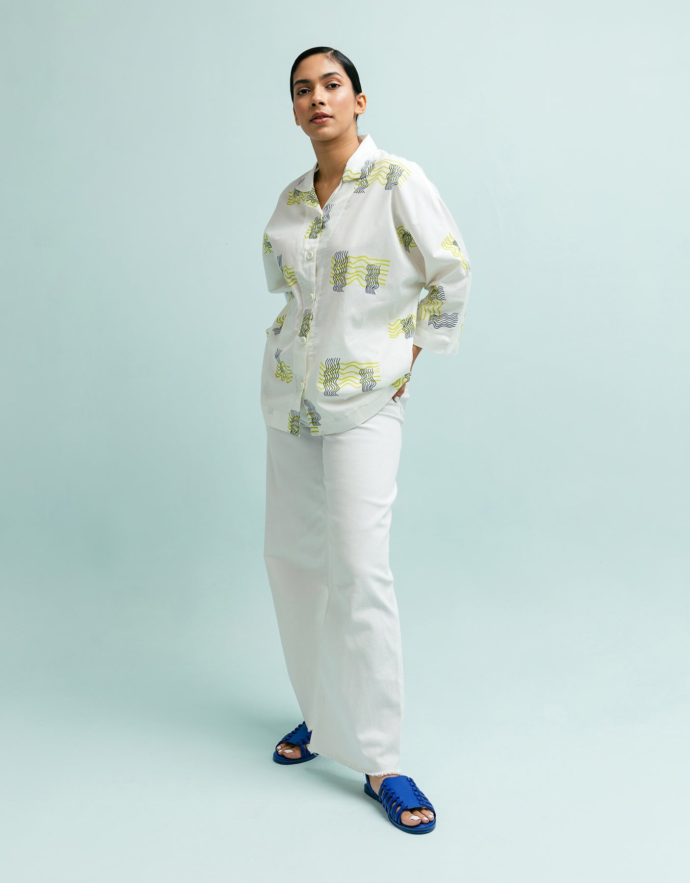 Hand Printed Top – BEECHTREE