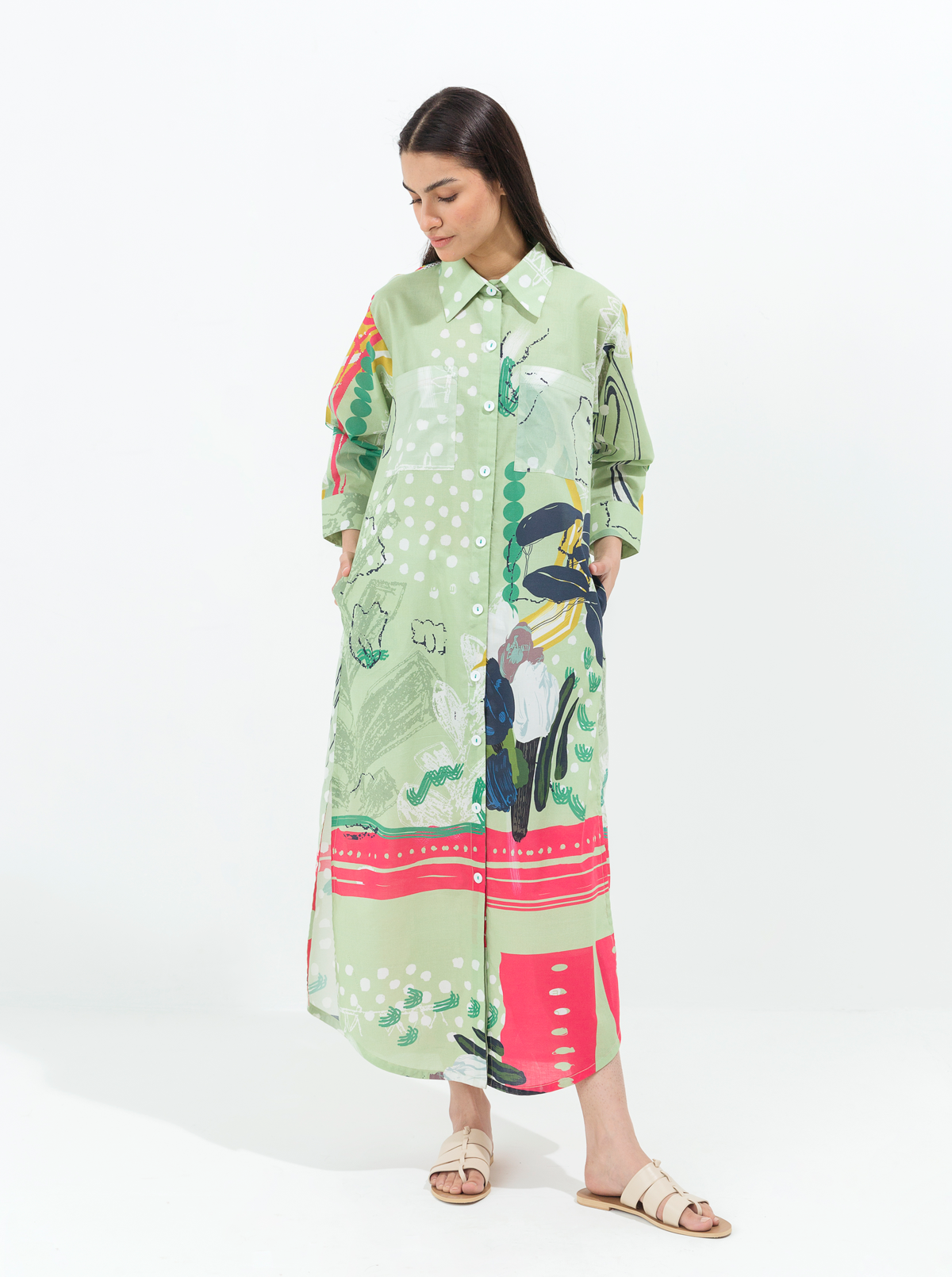 Bold Strokes-Printed-1P (UNSTITCHED) – BEECHTREE