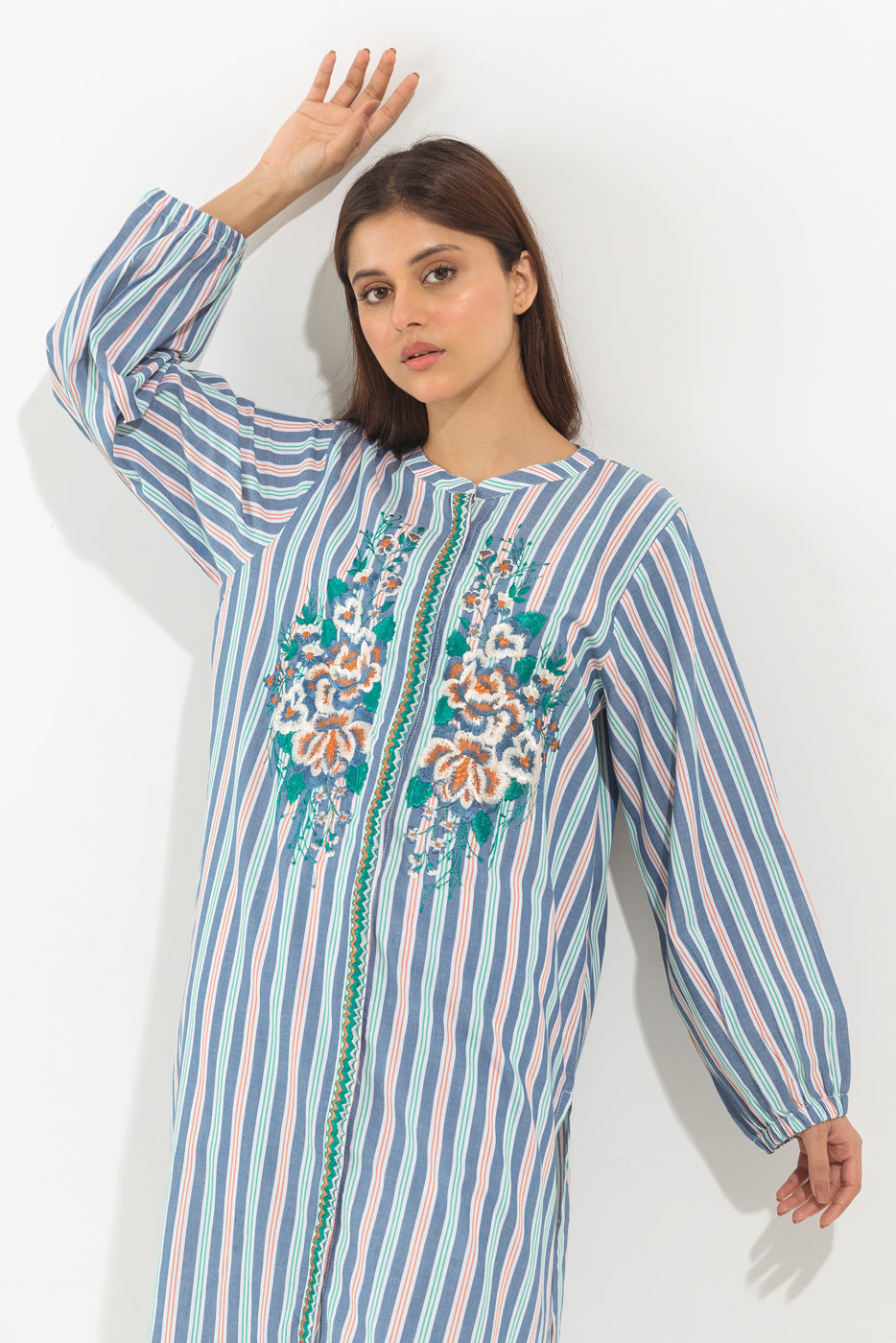 Women Pret Embroidered Shirt - 2000000211476 – BEECHTREE