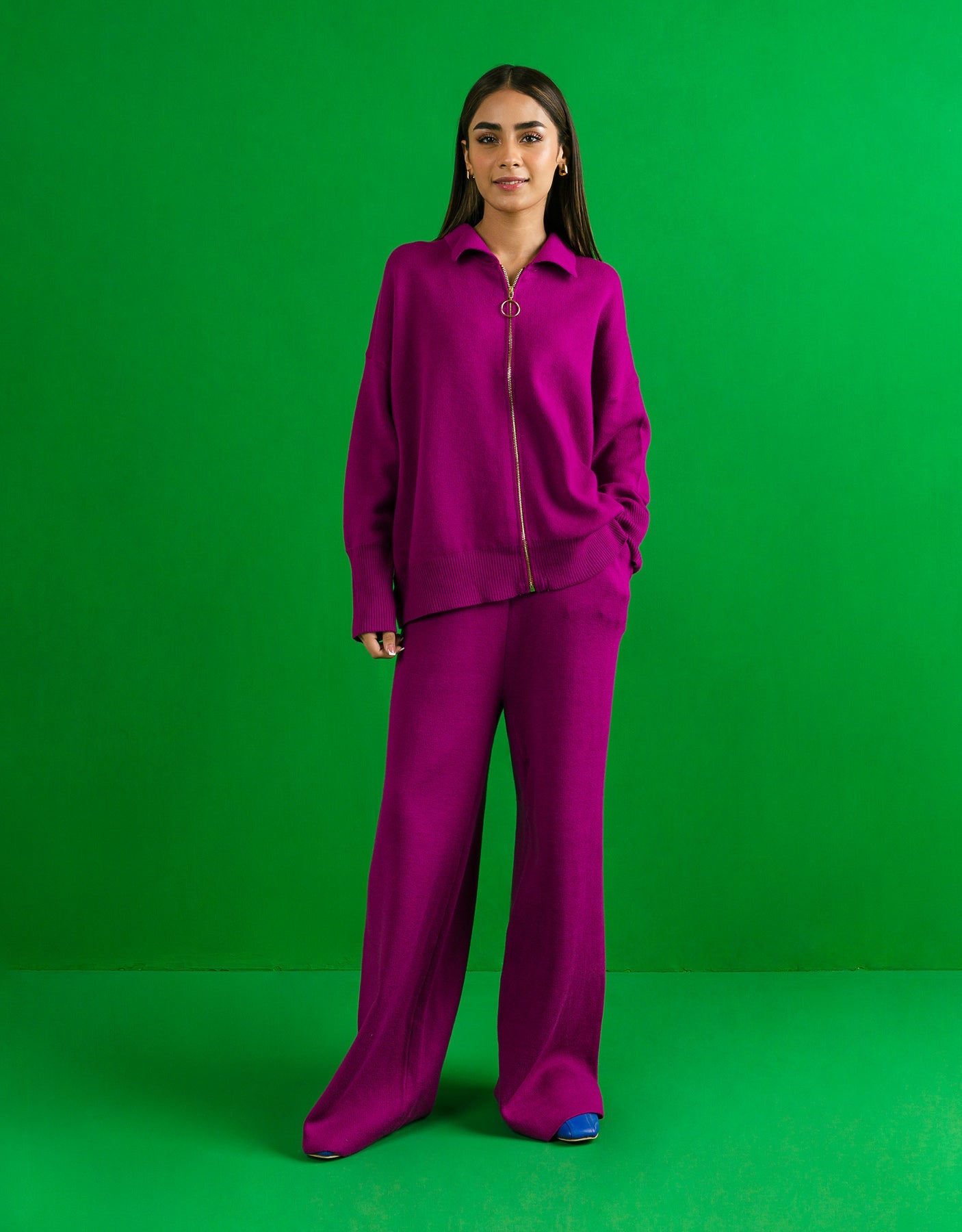 SOLID COLOURED KNITTED SWEATER – BEECHTREE