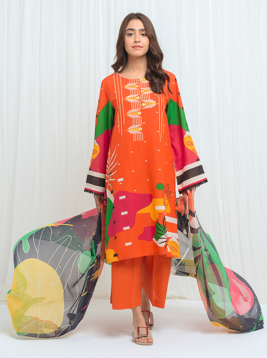 Tango Tropical - Embroidery - 3P – BEECHTREE