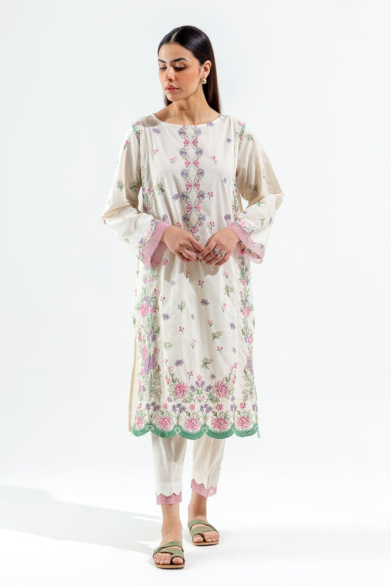 2 PIECE EMBROIDERED DYED LAWN SUIT (PRET) – BEECHTREE