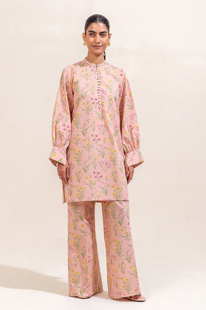 2 PIECE PRINTED LAWN SUIT-DUSTY BLOOM (UNSTITCHED) – BEECHTREE