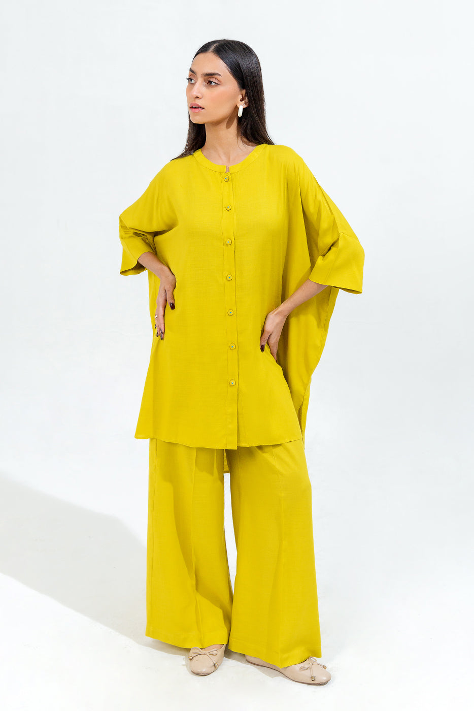 2 PIECE PRINTED VISCOSE SUIT (PRET) – BEECHTREE