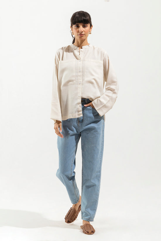 OFF WHITE BUTTON DOWN SHIRT – BEECHTREE