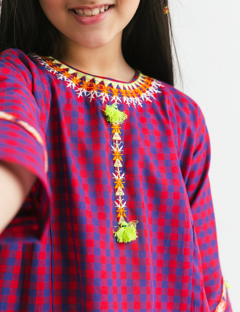 CONTRAST Embroidered TUNIC – BEECHTREE