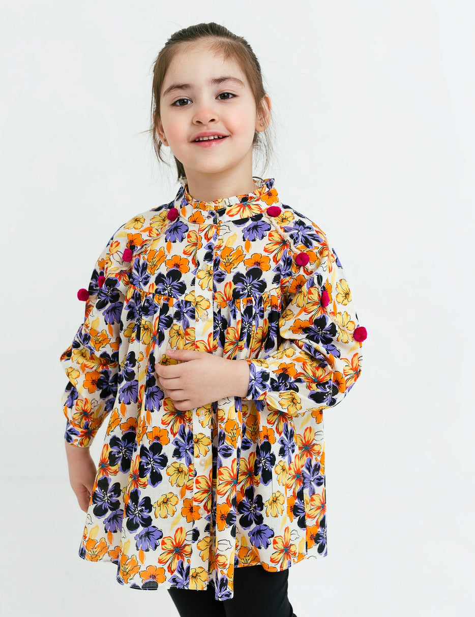 STYLIZED DIGITAL PRINTED TUNIC – BEECHTREE