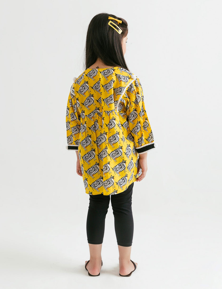 DIGITAL PRINTED STYLIZED TUNIC – BEECHTREE