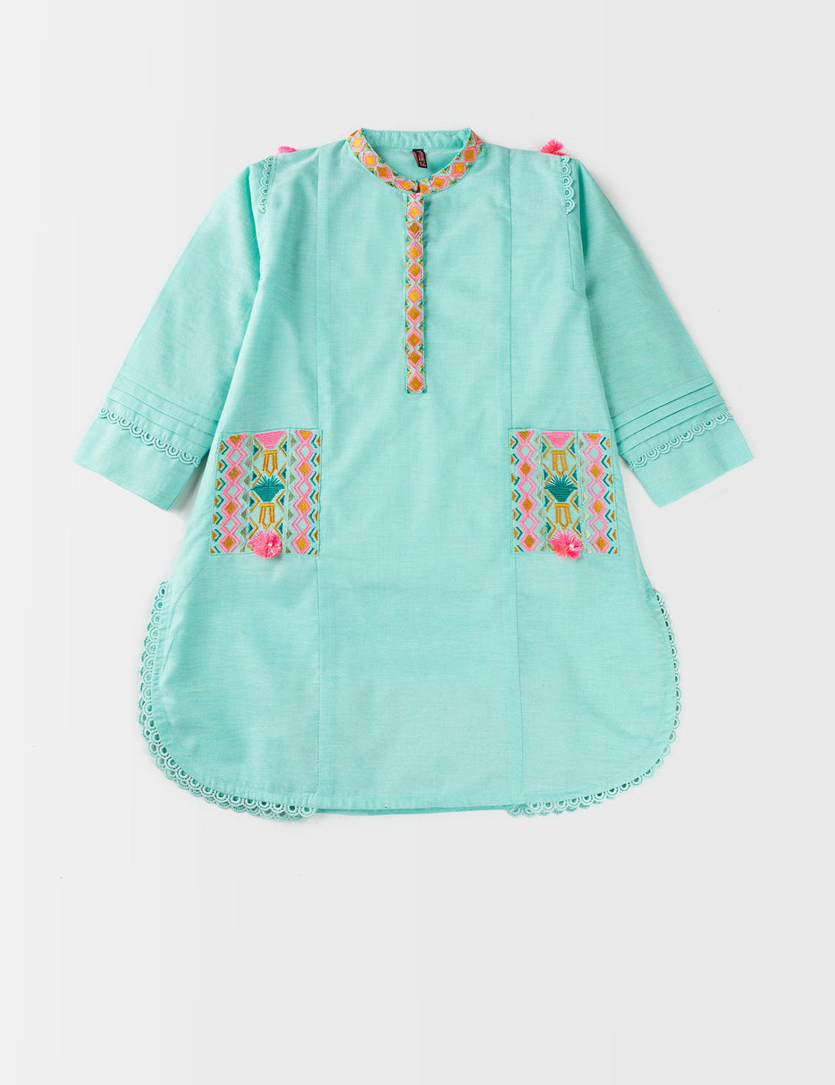 POCKET Embroidered TUNIC – BEECHTREE