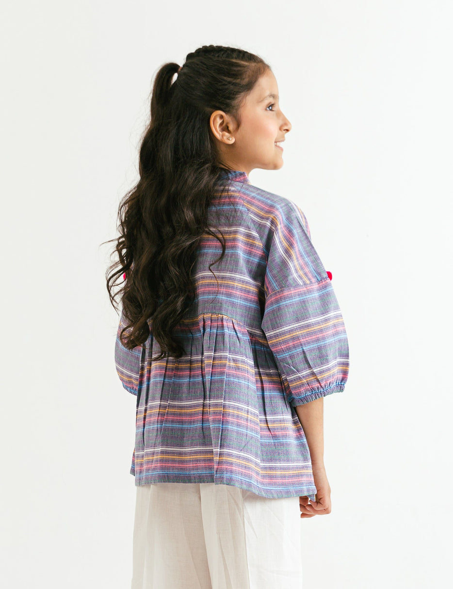 FLORAL Embroidered KURTA – BEECHTREE