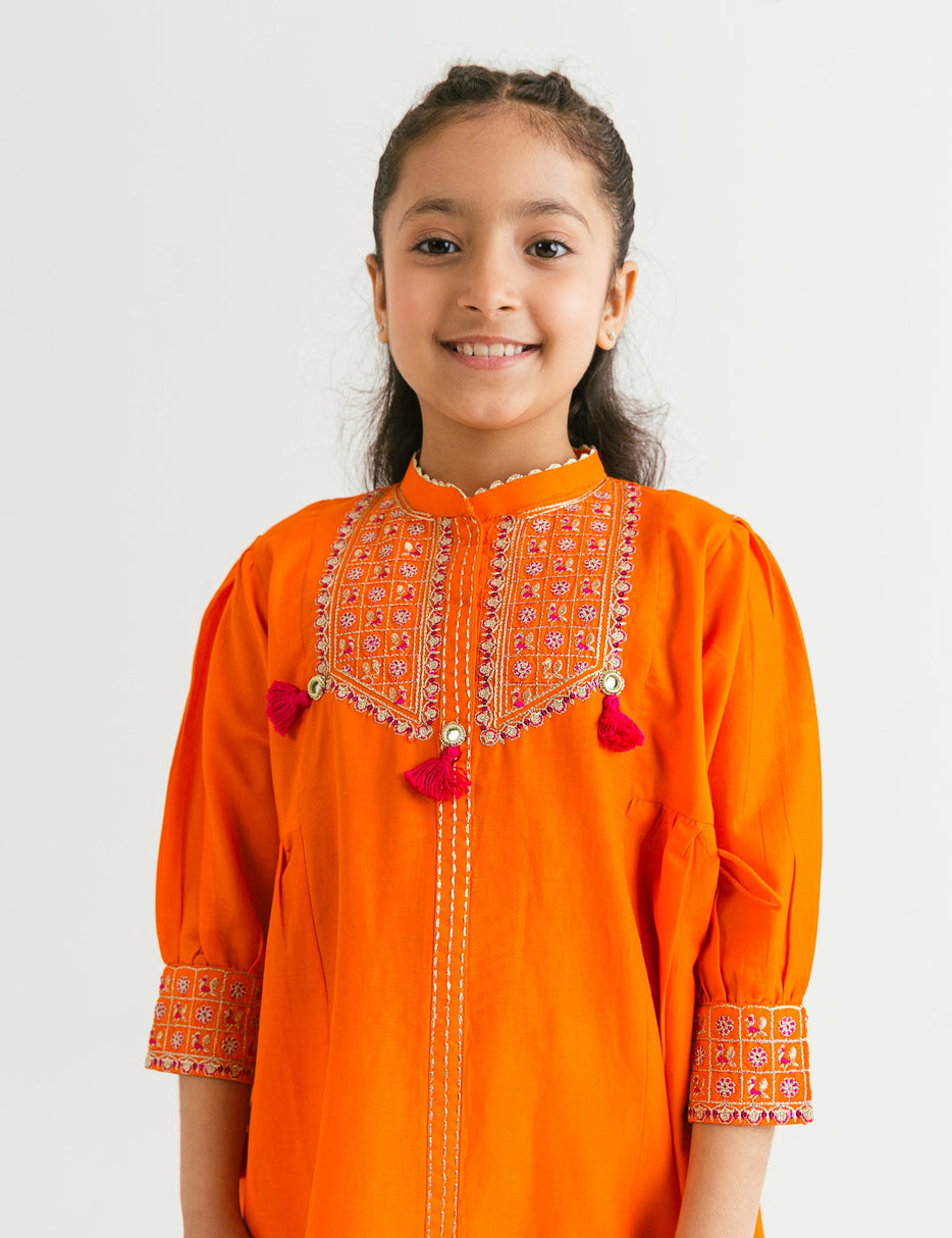 BUTTON DOWN Embroidered TUNIC – BEECHTREE