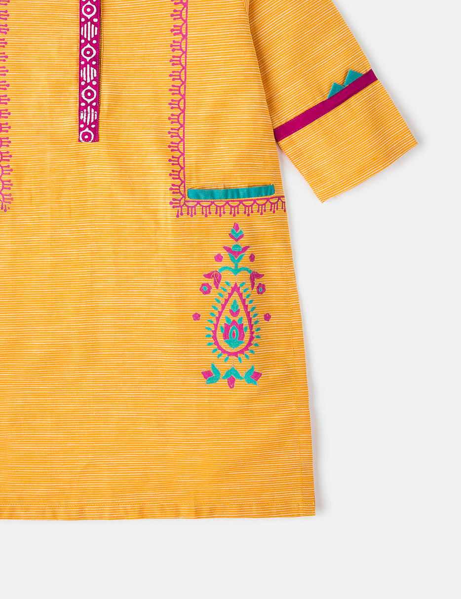 Blockprinted stylied tunic – BEECHTREE