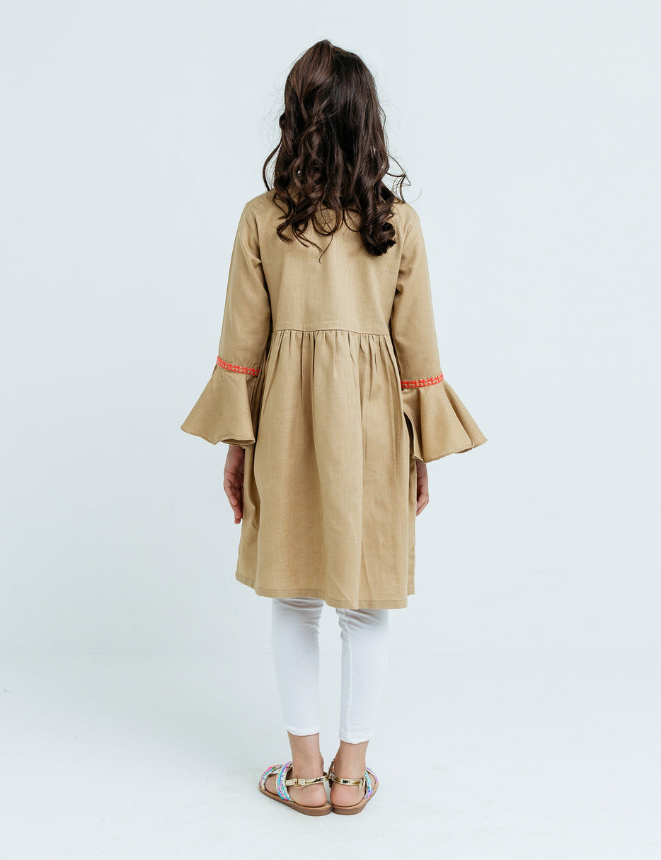 Neon Embroidered Front Open Shirt – BEECHTREE