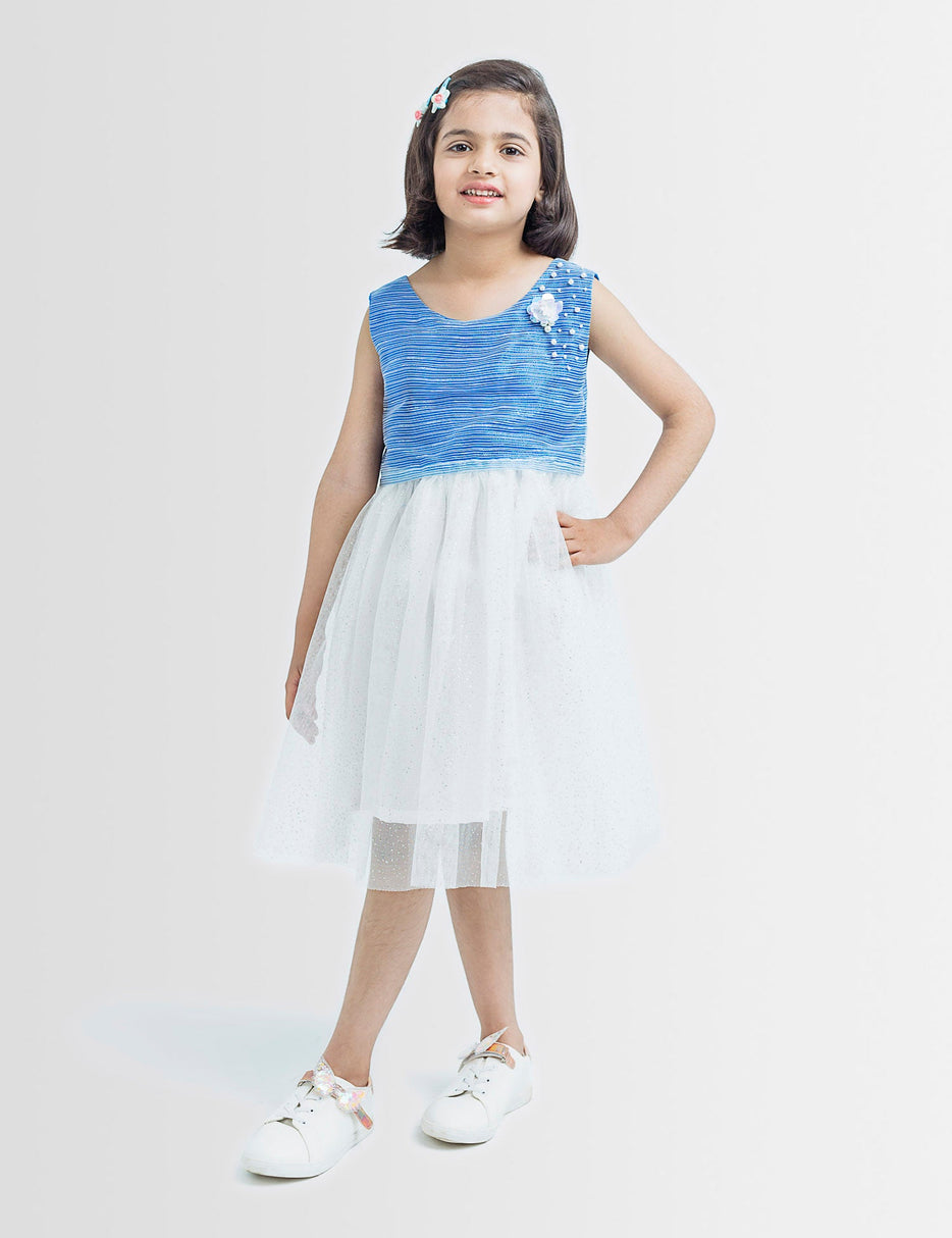 GLITTER NET PARTY DRESS – BEECHTREE