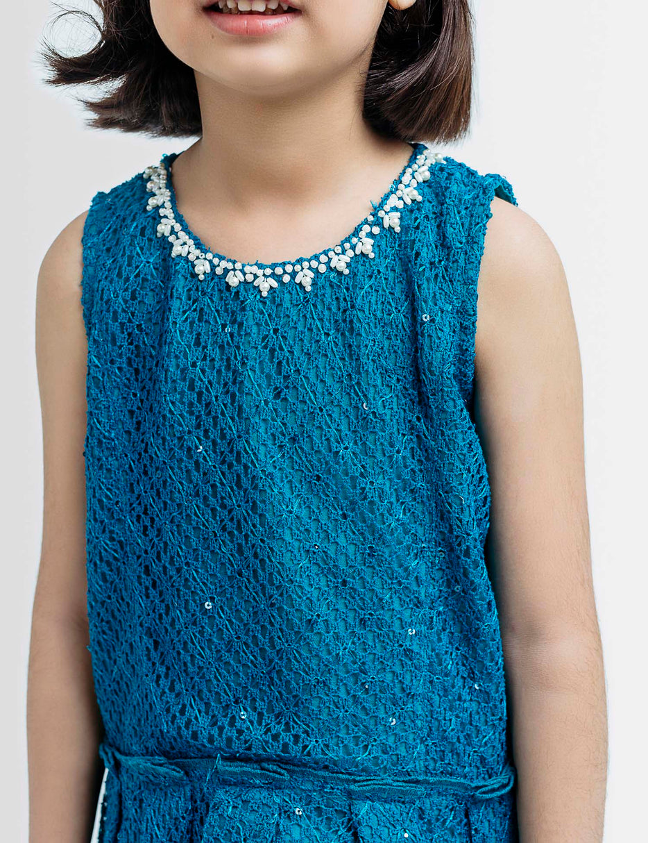 SEQUIN NET DRESS – BEECHTREE