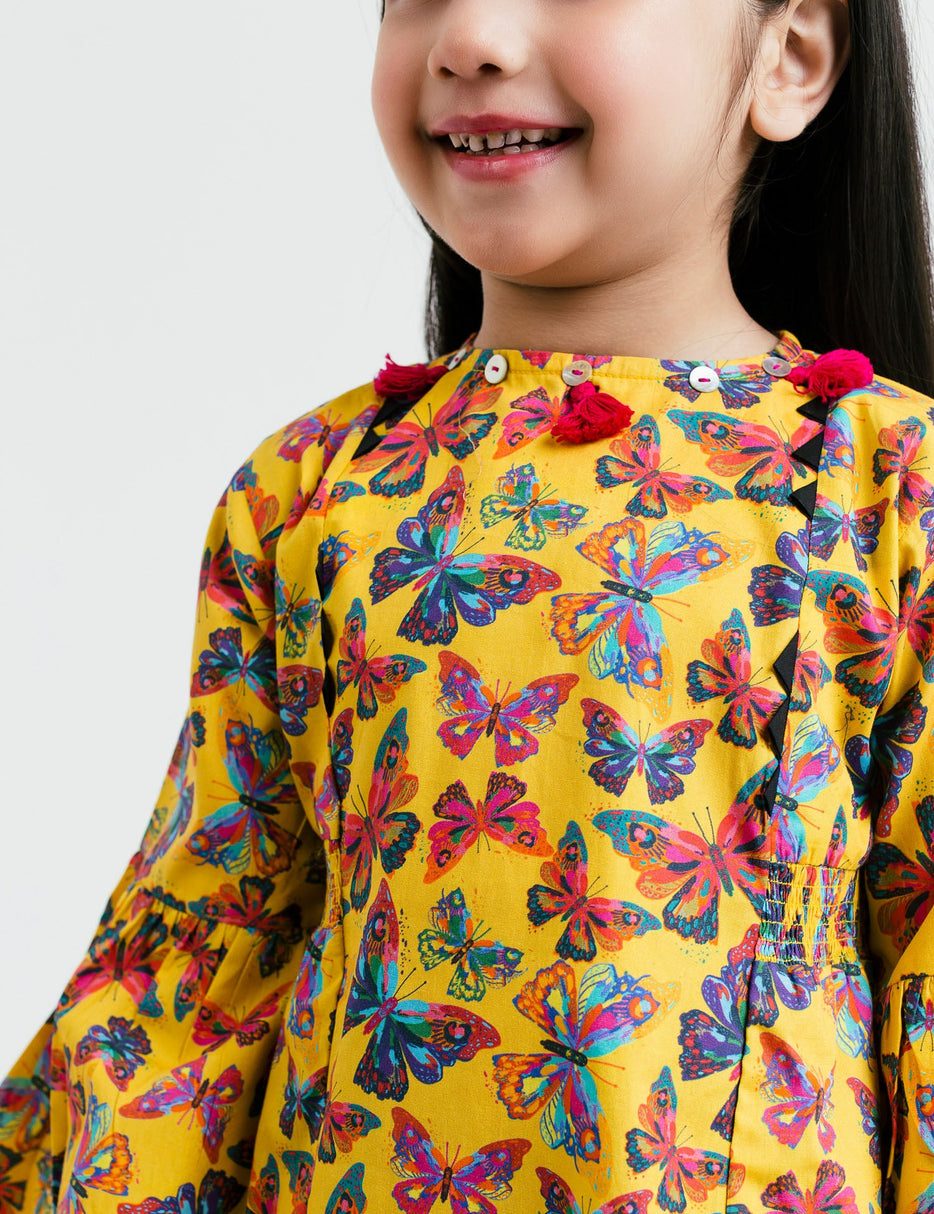 Butterfly Printed Tunic – BEECHTREE