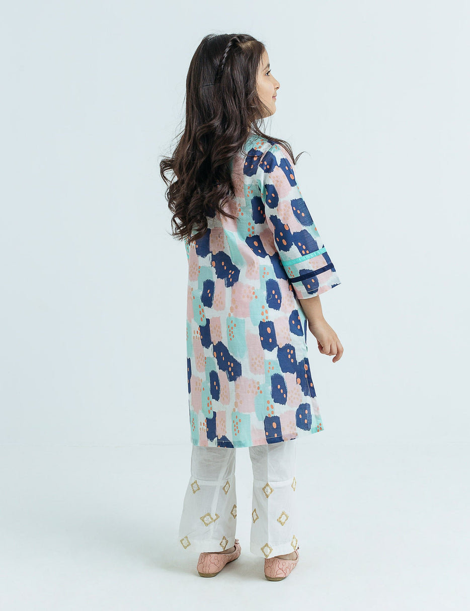 Abstract Digital printed tunic – BEECHTREE