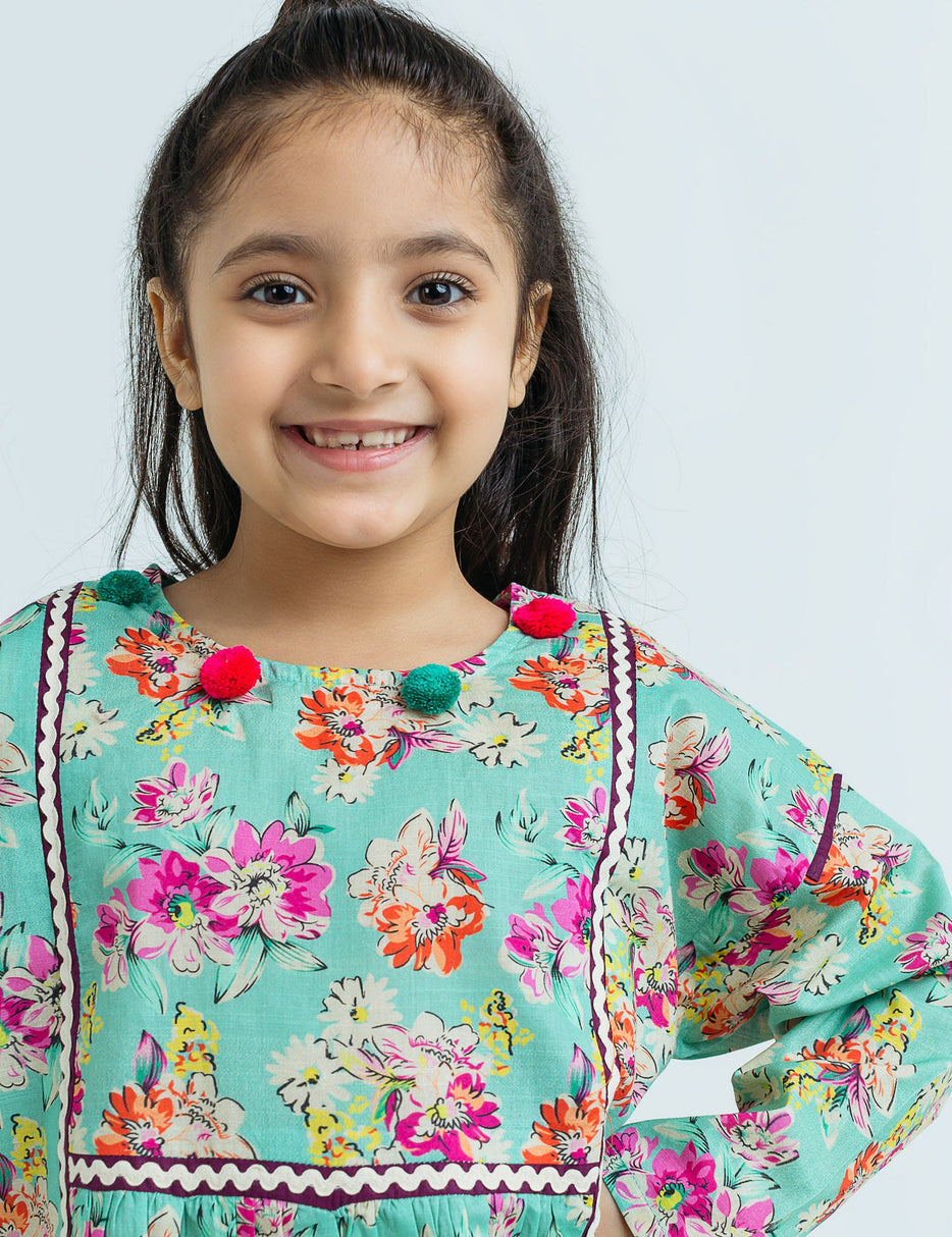 Floral Digital printed tunic – BEECHTREE