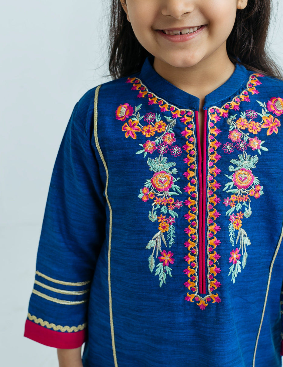 Ethnic embroidered kurta – BEECHTREE