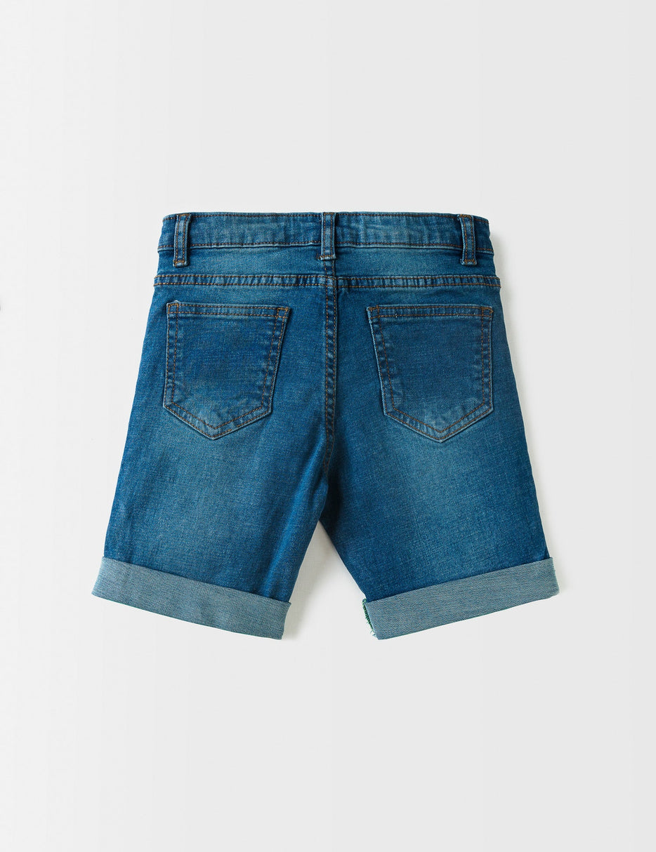 Stretchy Denim Shorts – BEECHTREE