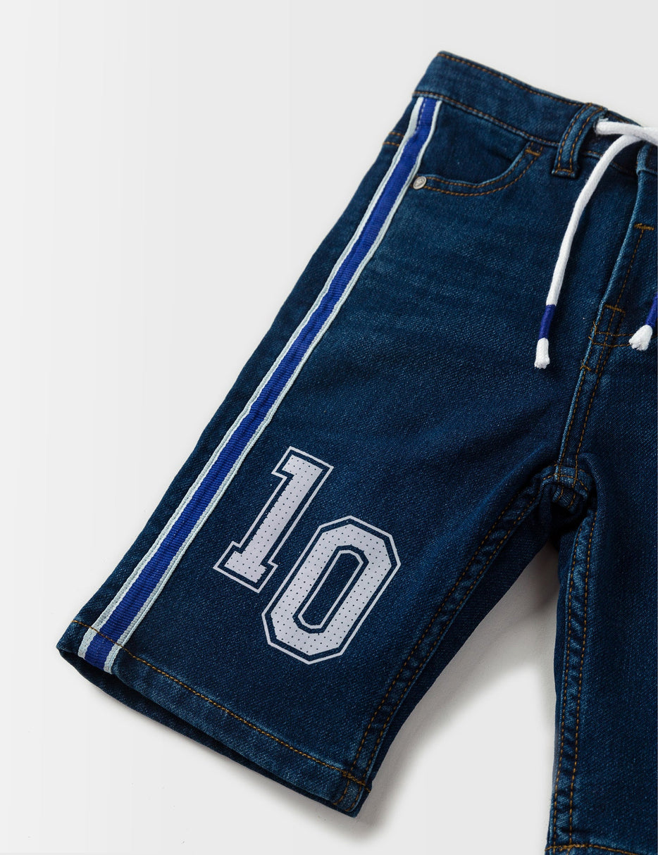 TERRY DENIM SHORTS – BEECHTREE