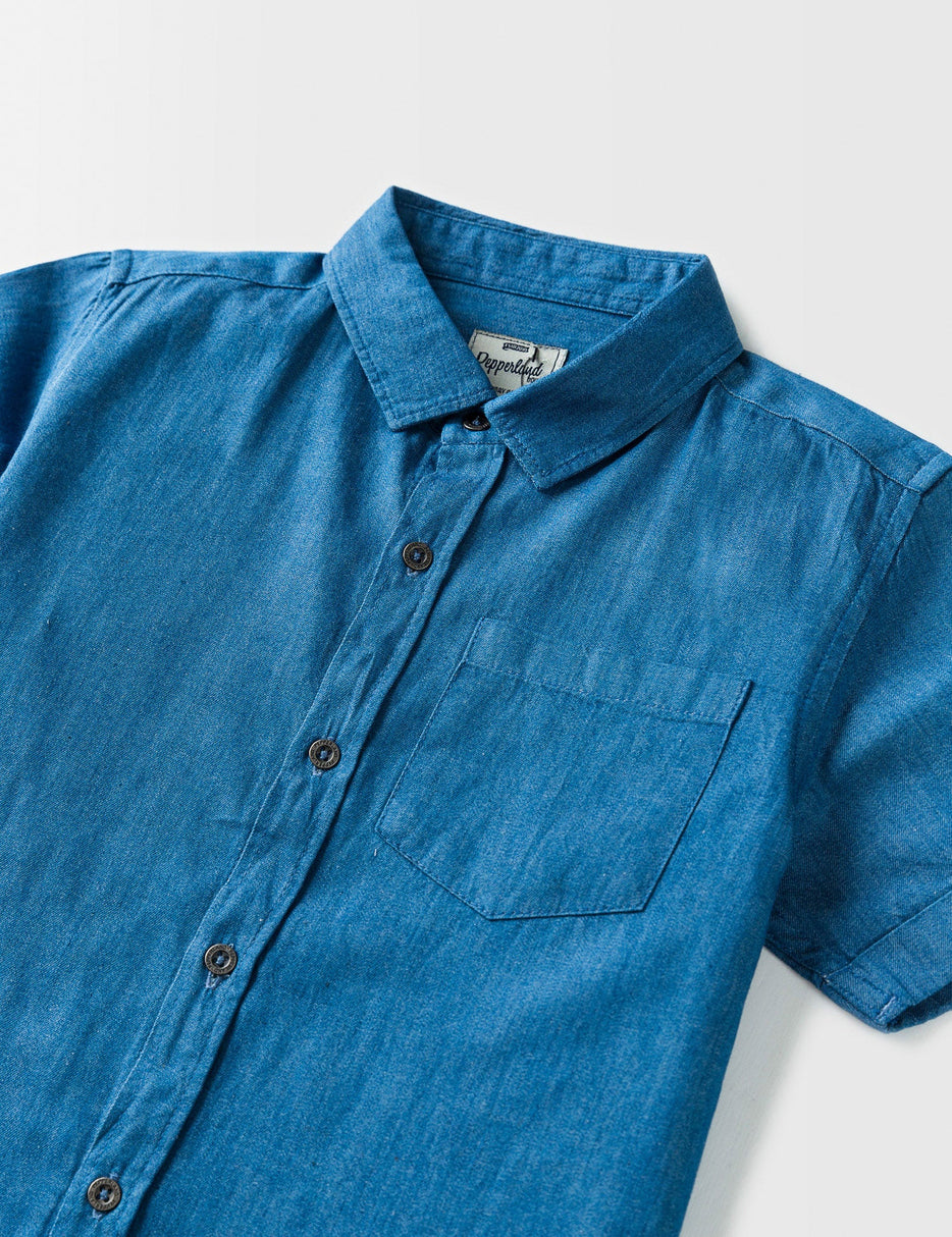 Button Down Denim Shirt – BEECHTREE