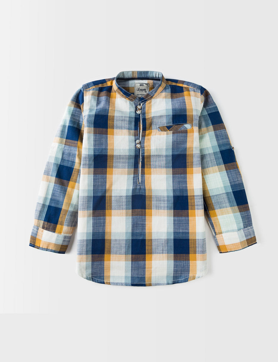 Plaid Button Front Shirt – BEECHTREE