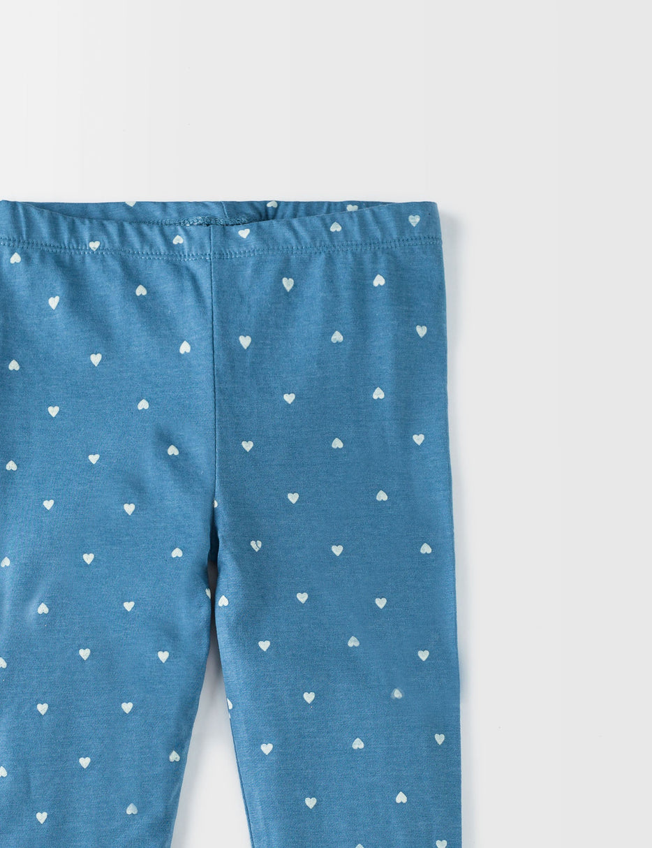 Heart Printed Tights – BEECHTREE